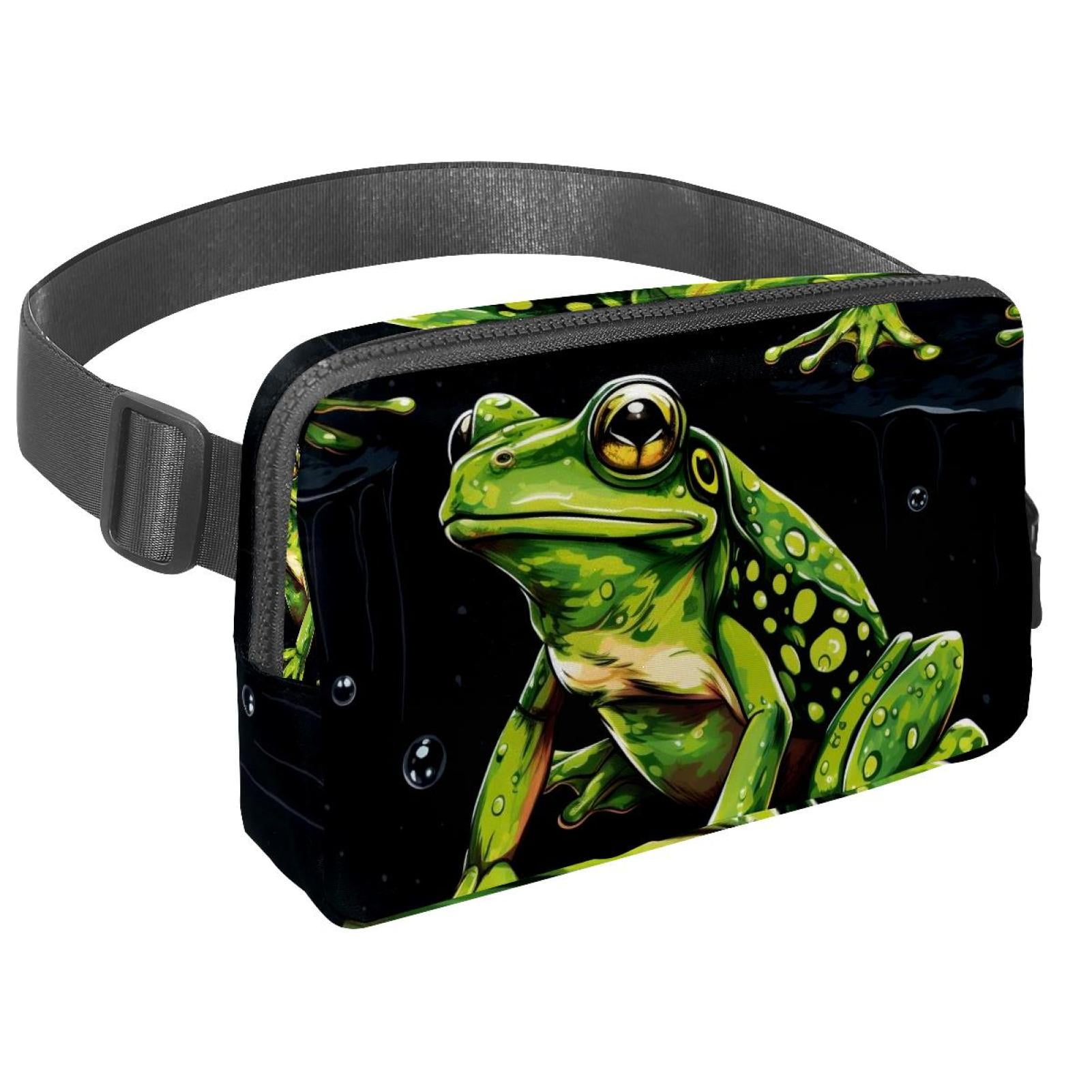 Frog Adjustable Lightweight Unisex Waist Packs Fanny Bag with Extension ...