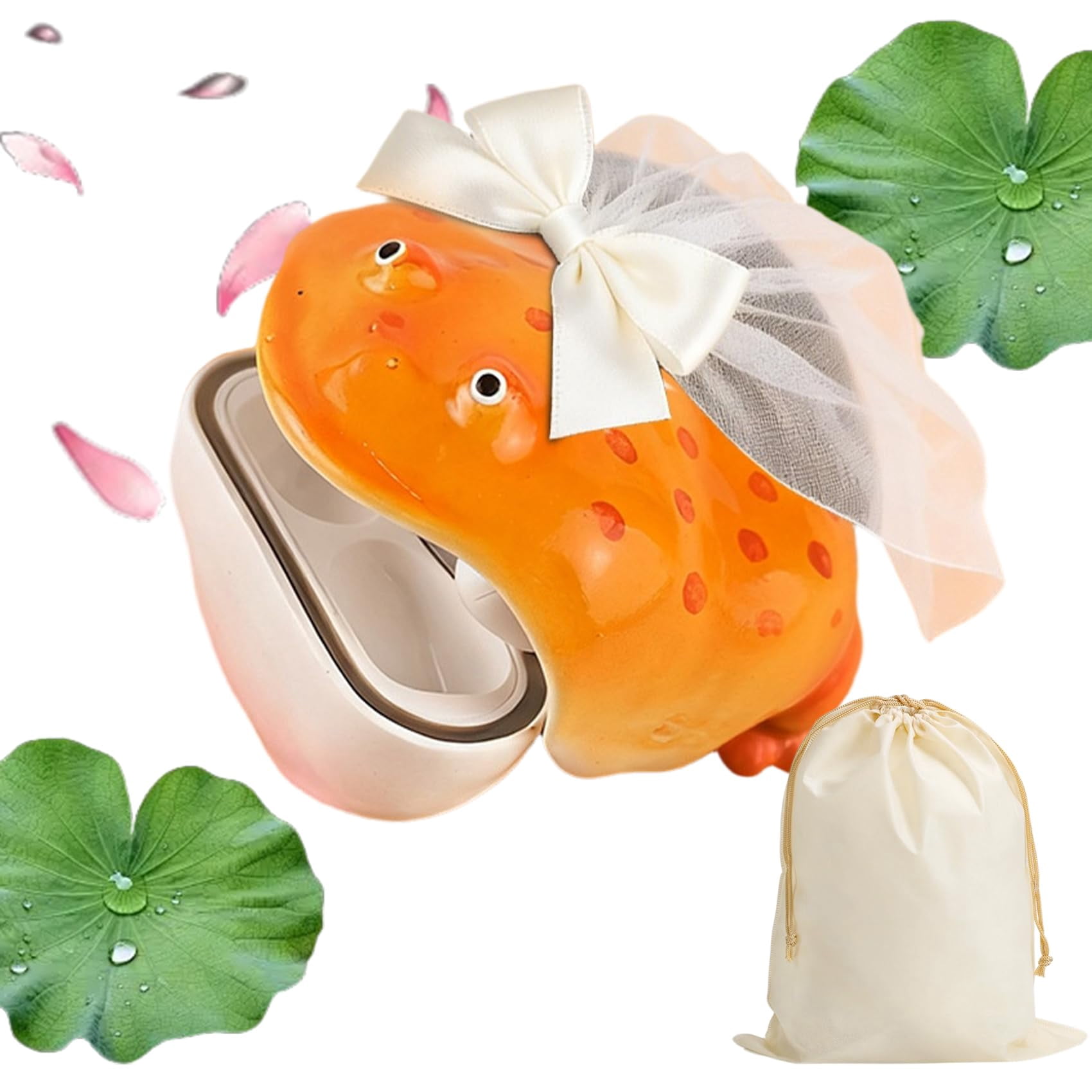 Frog for Airpod Case-Handmade Ugly Frog Wireless Earphone Protector ...