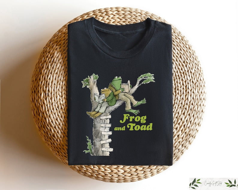 Frog And Toad Shirt, Classic Book Shirt, Book Lover Gift, Old Book ...