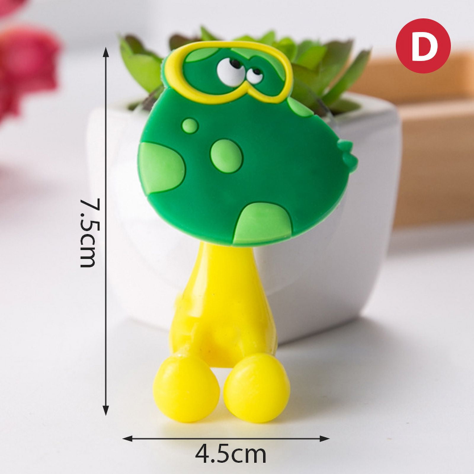 (Frog) Animal Toothbrush Holder Wall Mounted Tooth brush Storage Rack ...