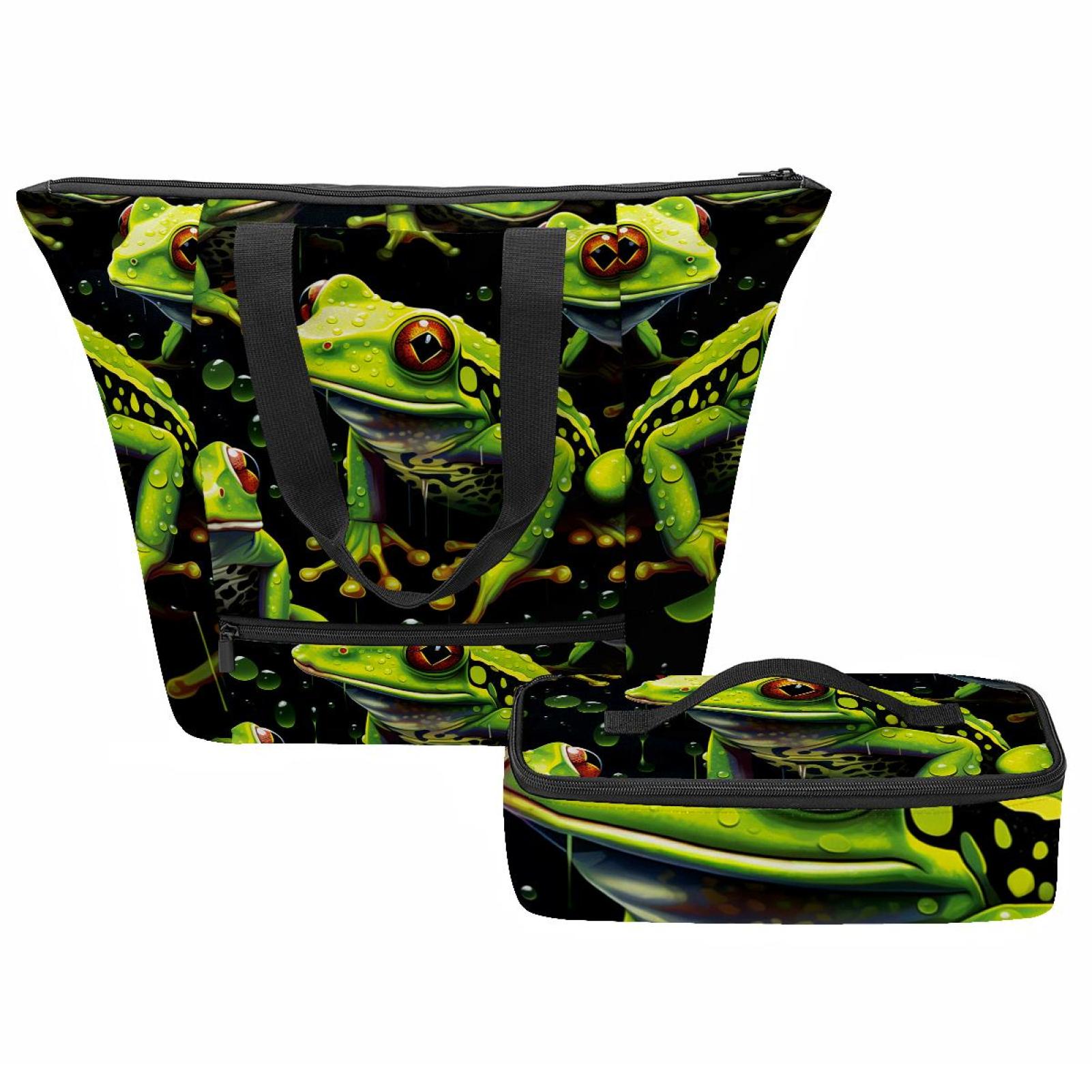 Frog Anti splashing waterRepellent Crossbody Bag with Aluminum Film ...