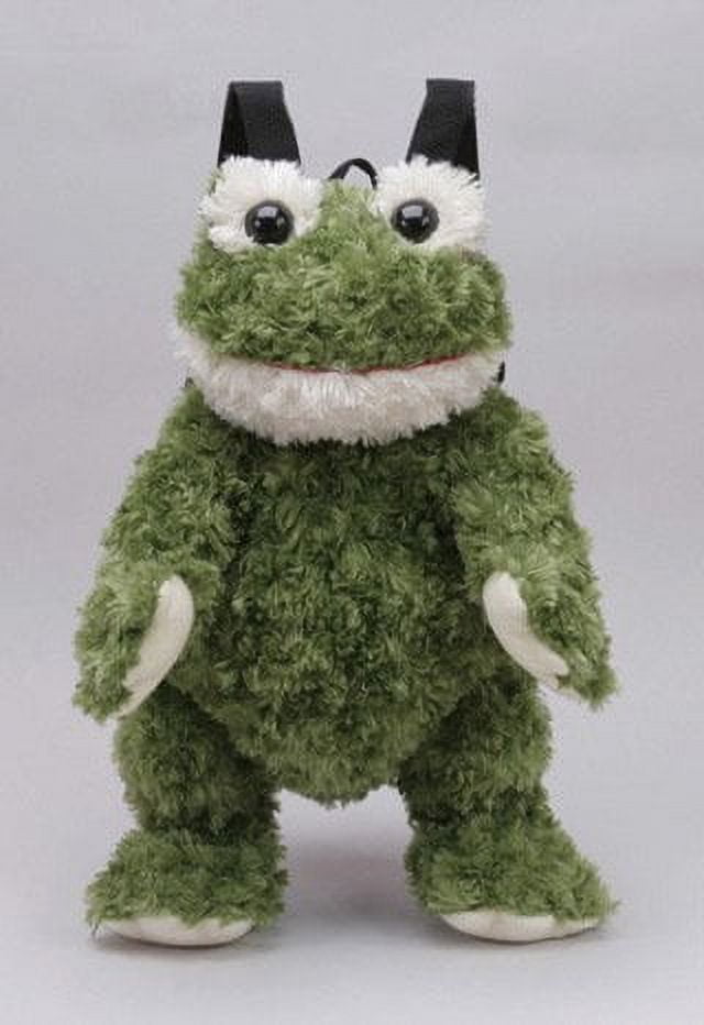 Unipak Frog Backpack 16" - Adorable Soft and Silky Bookbag for Kids ...
