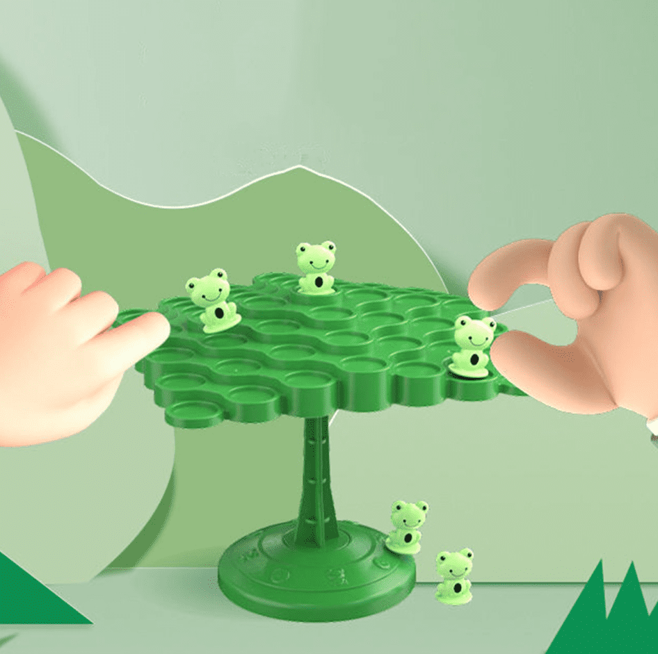 Frog Balance Math Game Kids Kindergarten Toddler Preschool Learning ...
