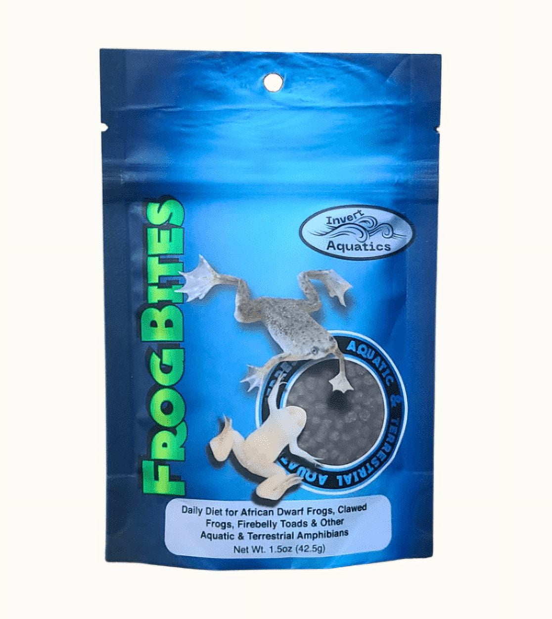 Frog Bites - Moist Pellet Sinking Diet for Frogs & Small Amphibians (1. ...