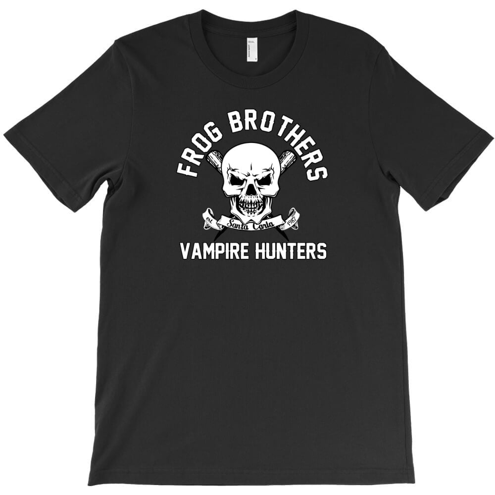 Frog Brothers Vampire Hunters, Funny 80s Horror Movie Parody H43934 Unisex T-Shirt, Up to 5XL ...