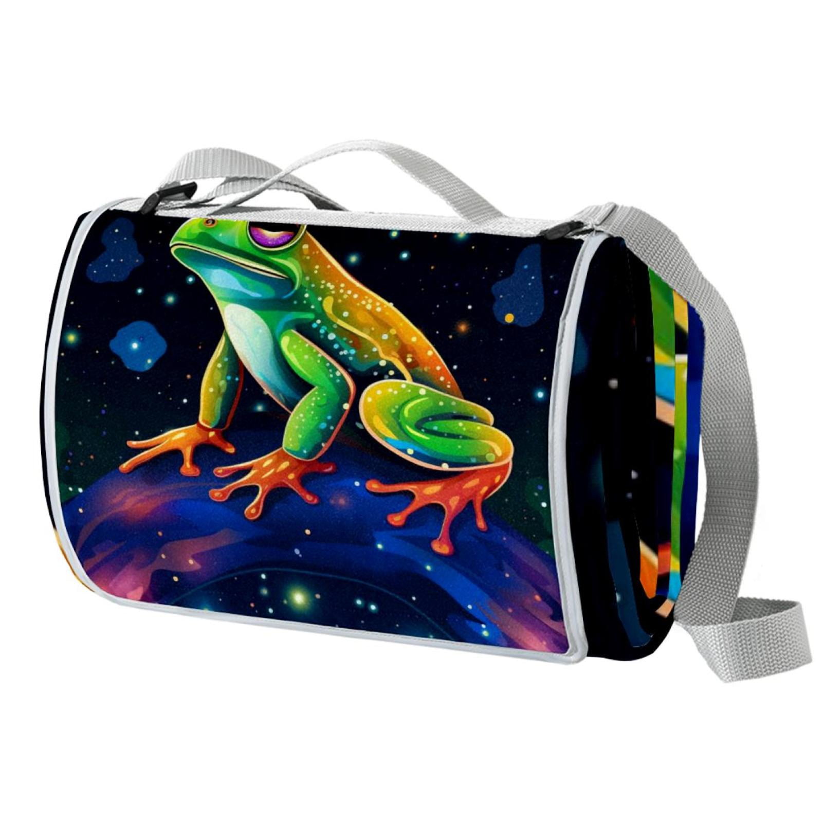 Frog Canvas Outdoor Picnic Mat - Large Size for Family Use - Durable ...