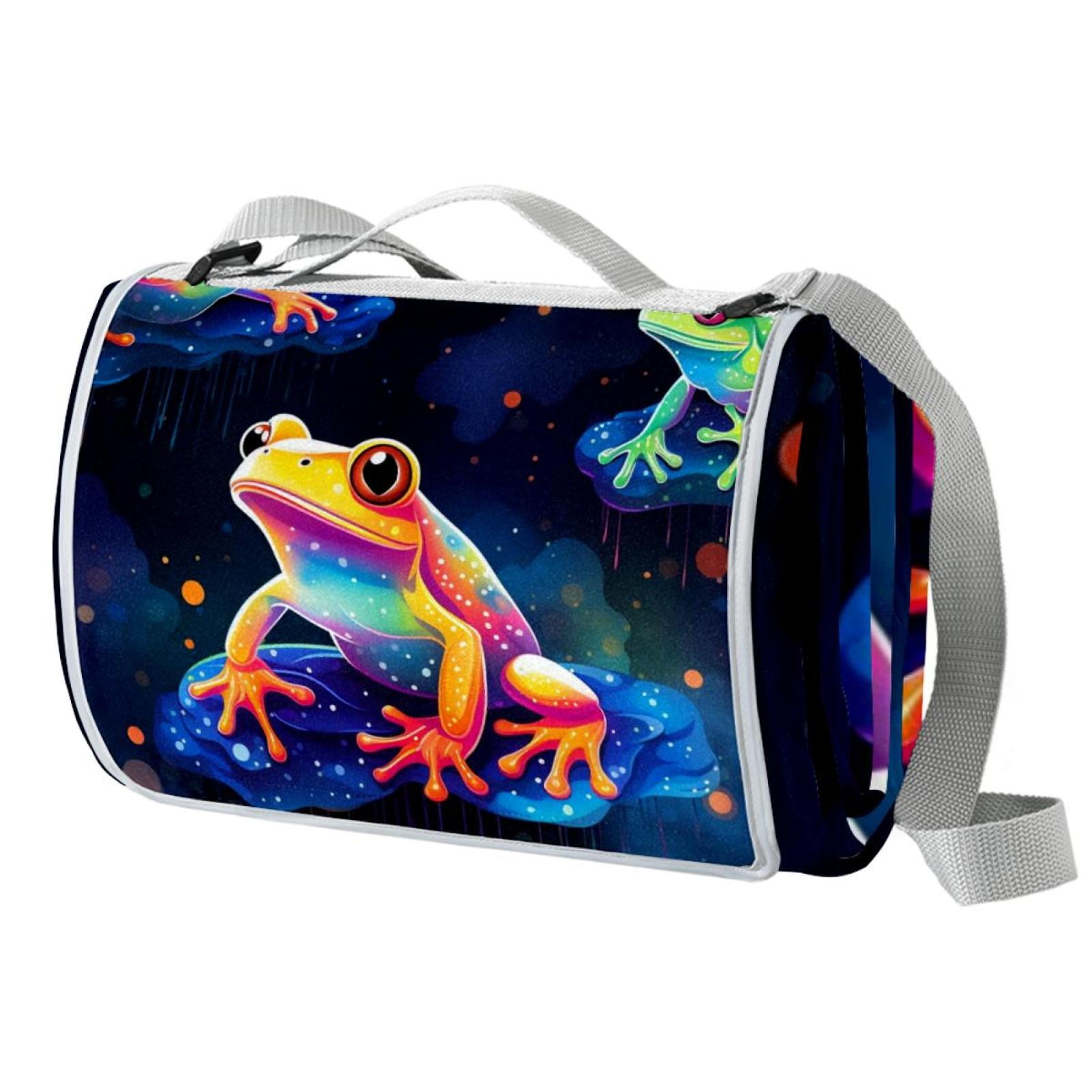 Frog Canvas Outdoor Picnic Mat - Large Size for Family Use - Durable ...