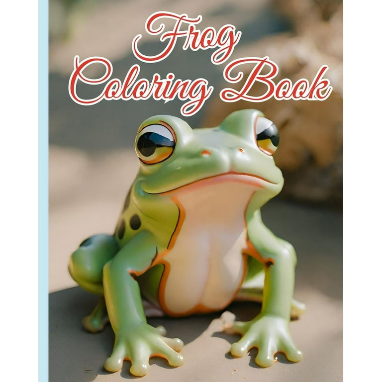 coloring book froggy days