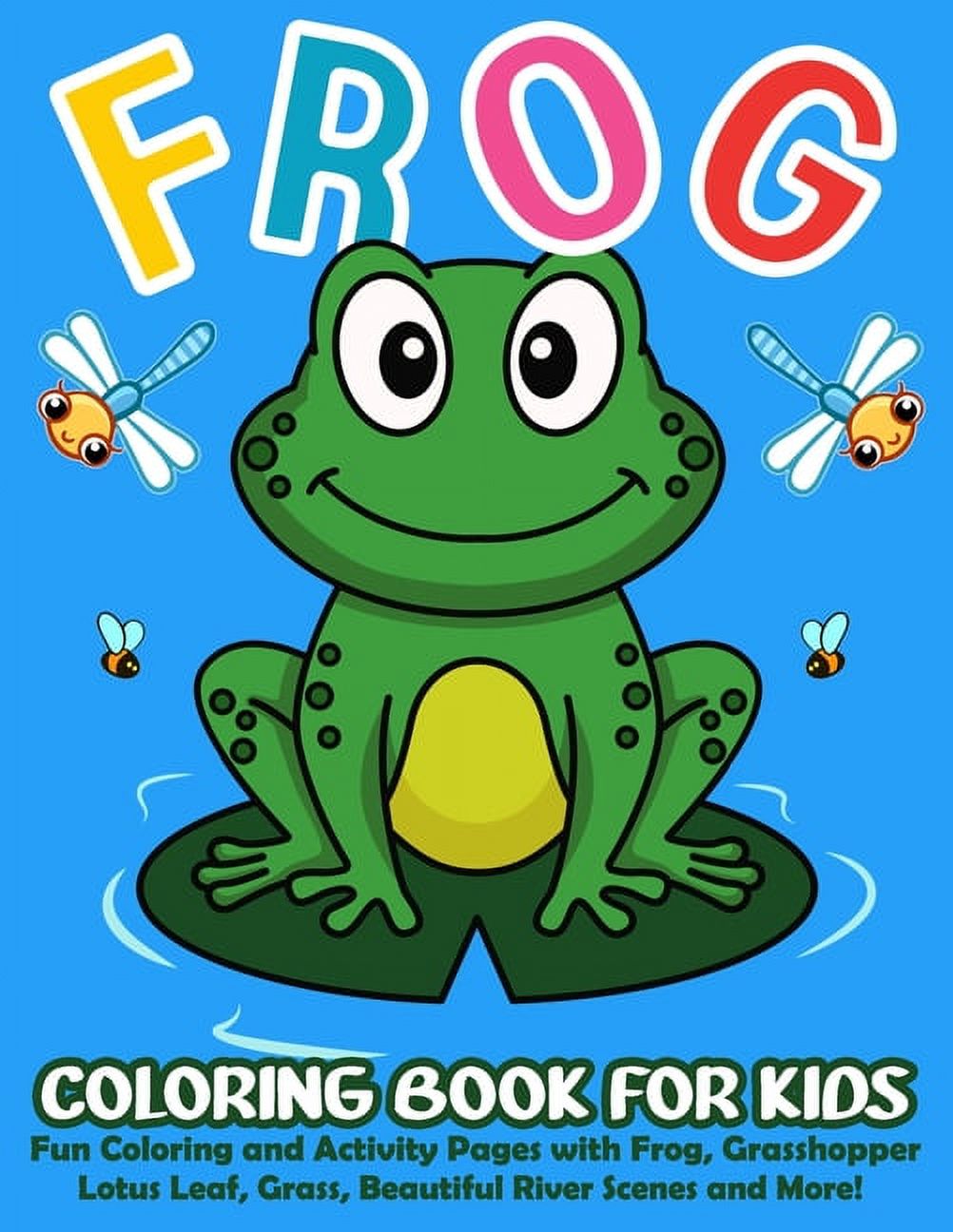 Cartoon Frog Coloring Pages