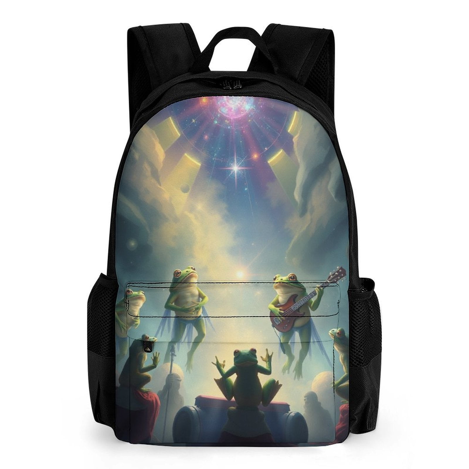 Frog Concert Backpacks for Women Men Bookbags Large Capacity Backpack ...