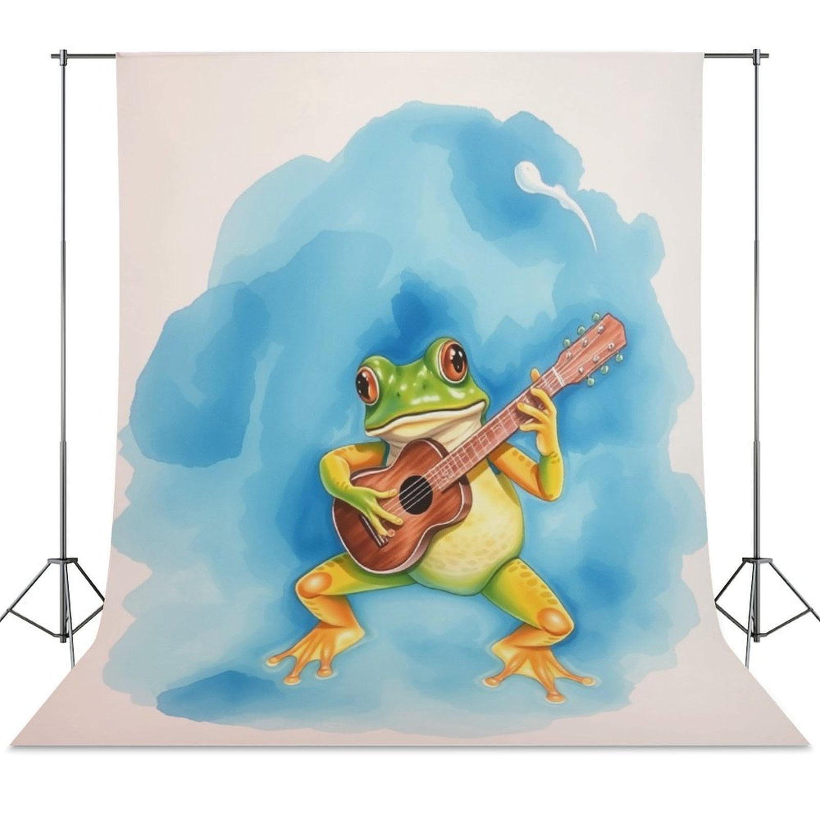 Frog Concert Party Backdrop Birthday Decoration Backgrounds for ...