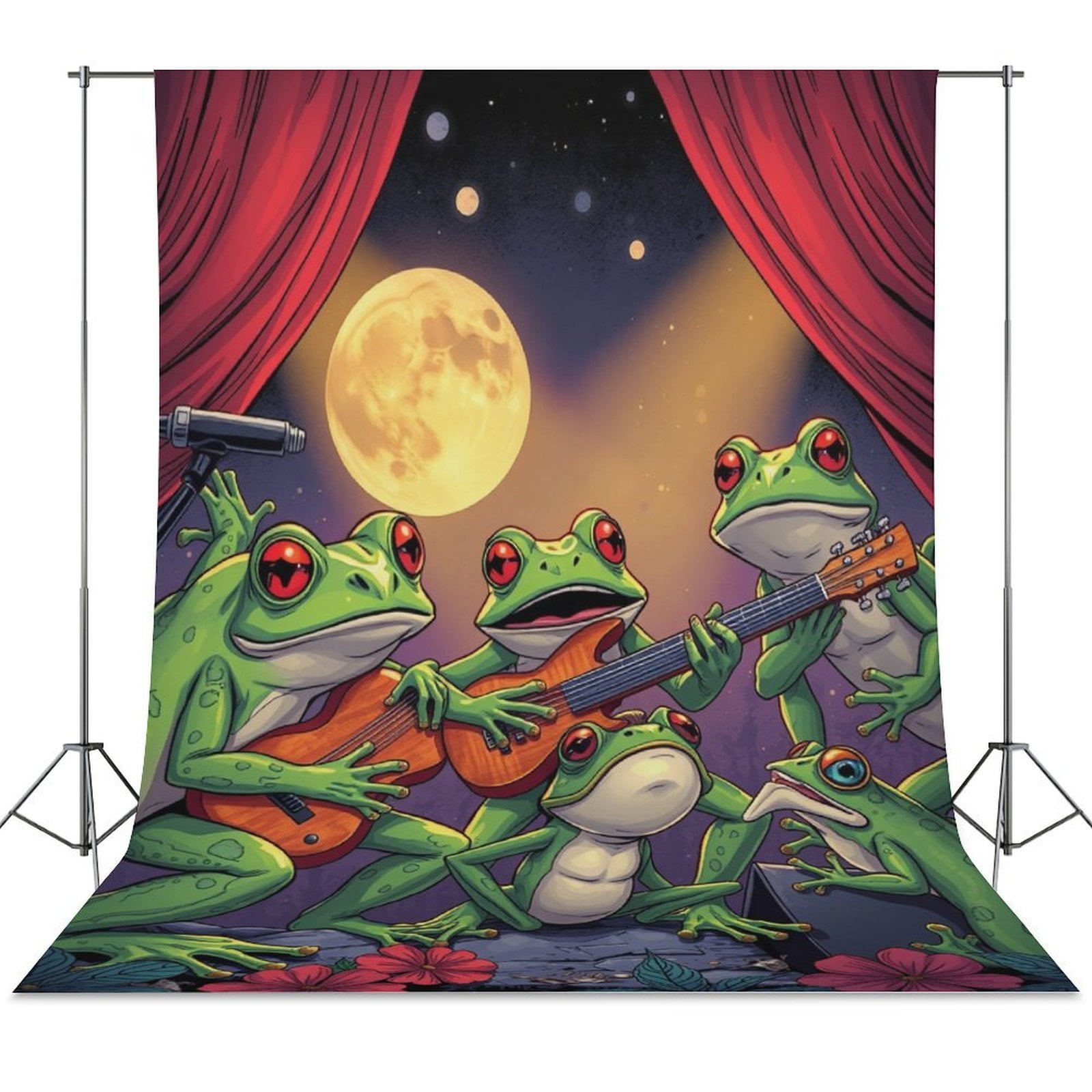 Frog Concert Photography Backdrops Adult Photostudio Props Decors ...