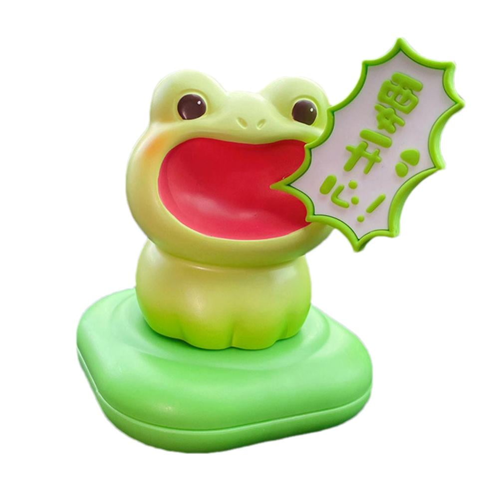 Frog Dashboard Figure | Tiny Pig Statue, Cat Figurines, Center Console ...