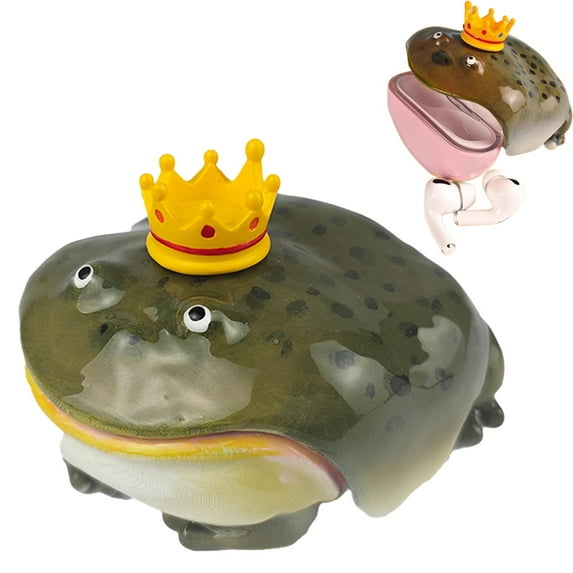 Frog Design AirPod Case Compatible with AirPods 3, Handmade Soft Anti ...