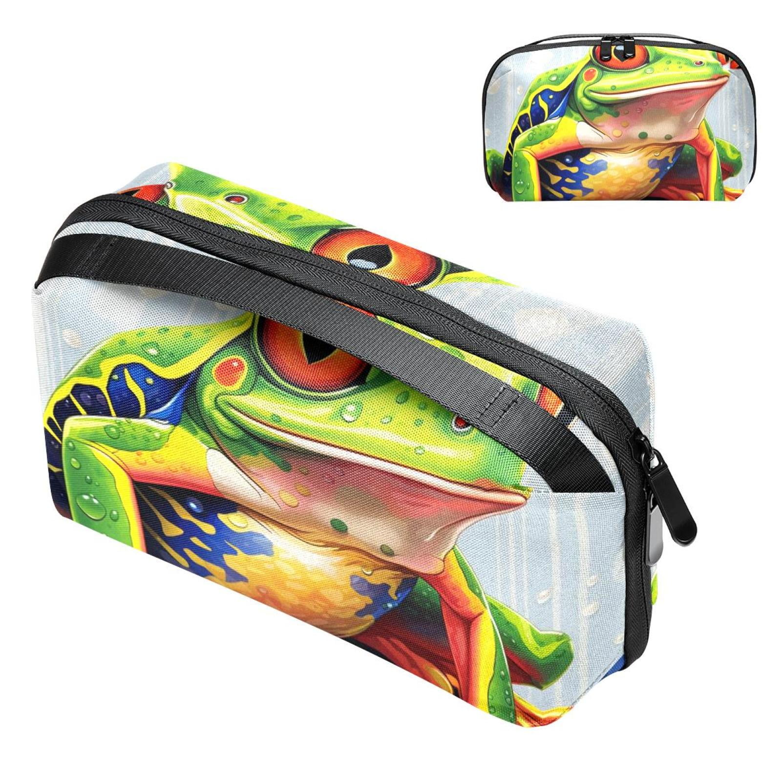 Frog Digital Bag Organizer Travel Case with Oxford Fabric Waterproof ...