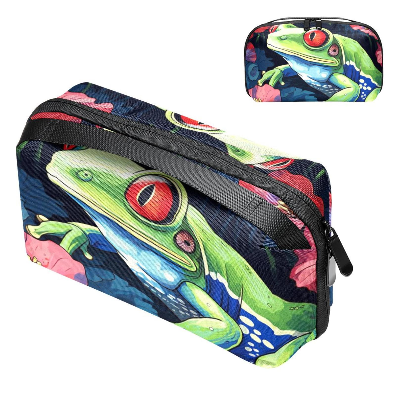 Frog Digital Bag with Oxford Fabric, Waterproof, Charger Pouch, USB ...