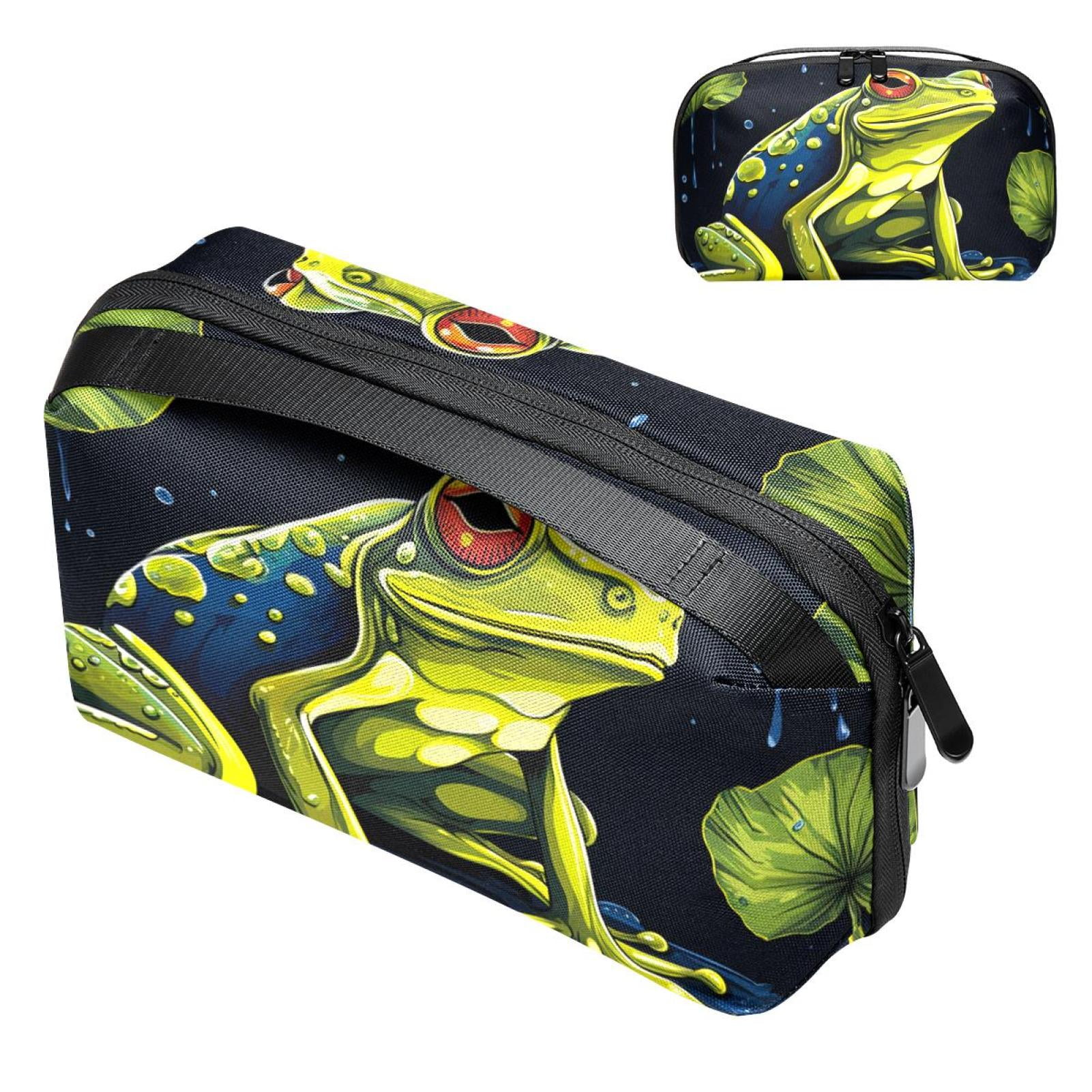 Frog Electronic Organizer Travel Case, Oxford Fabric Waterproof PC Case ...