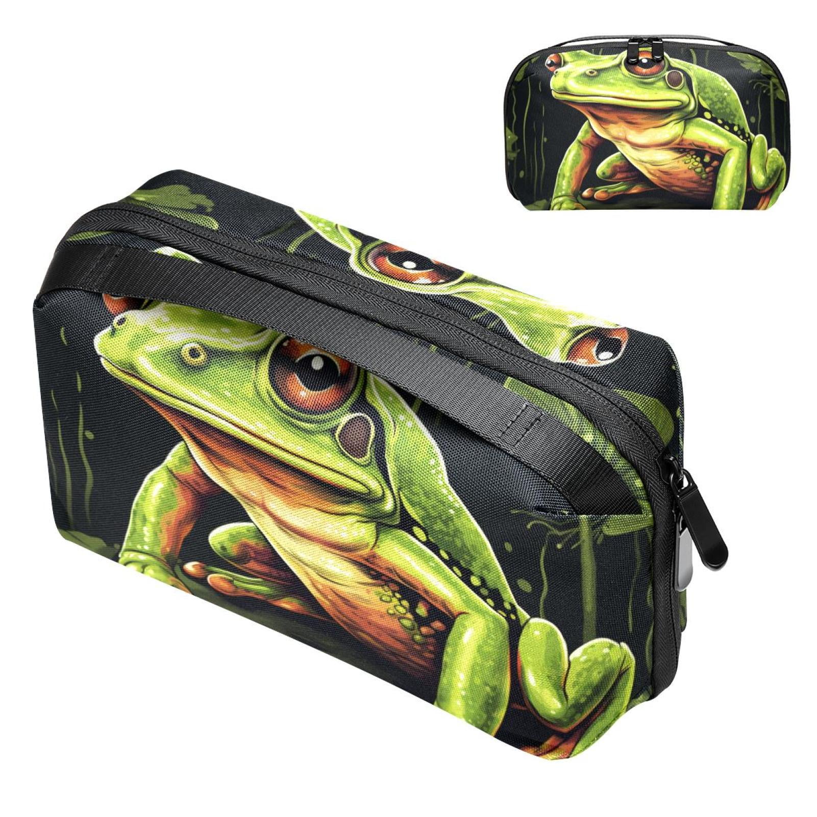 Frog Electronic Organizer Travel Case, Waterproof Oxford Cloth Storage ...