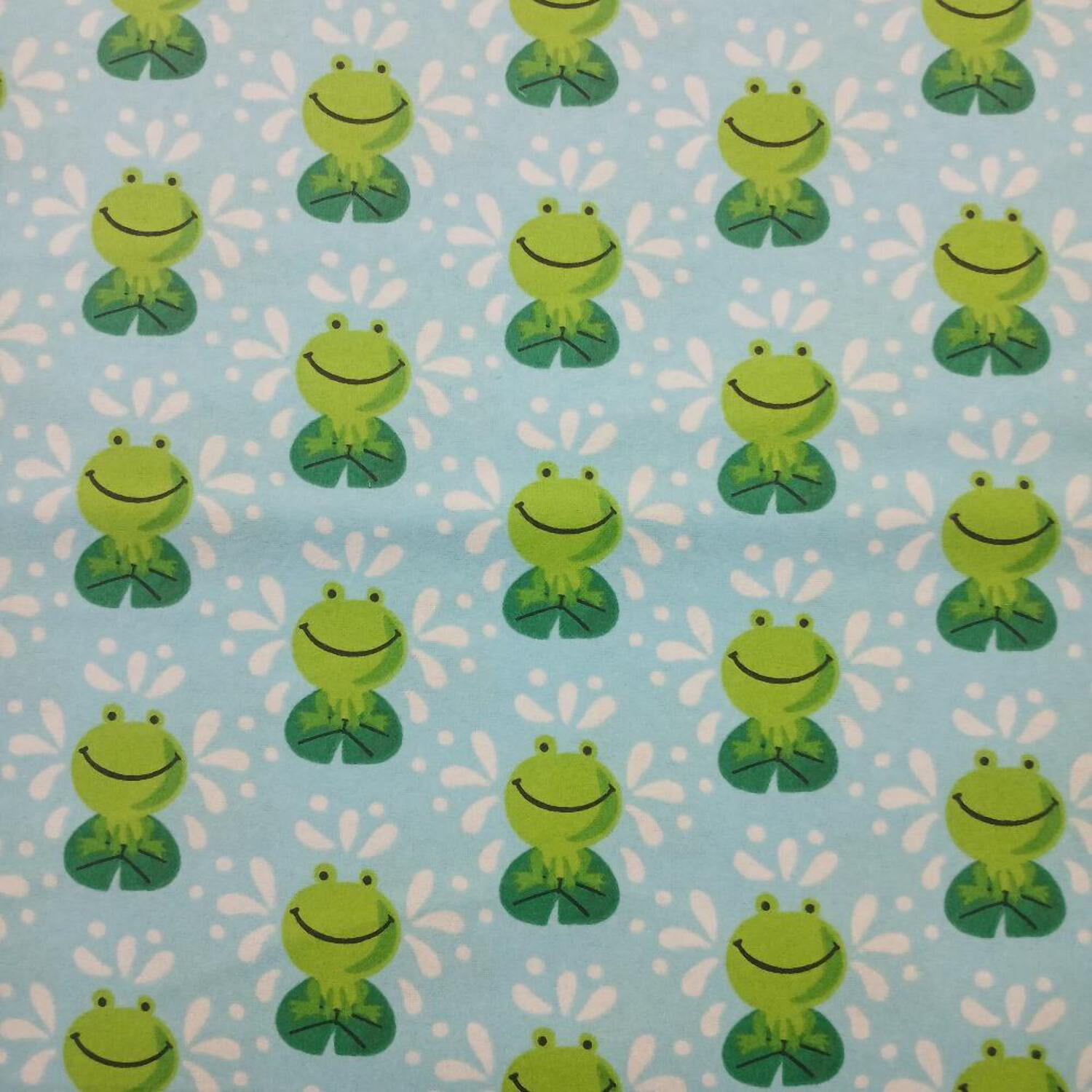 Frog Flannel Fabric - Walmart.com