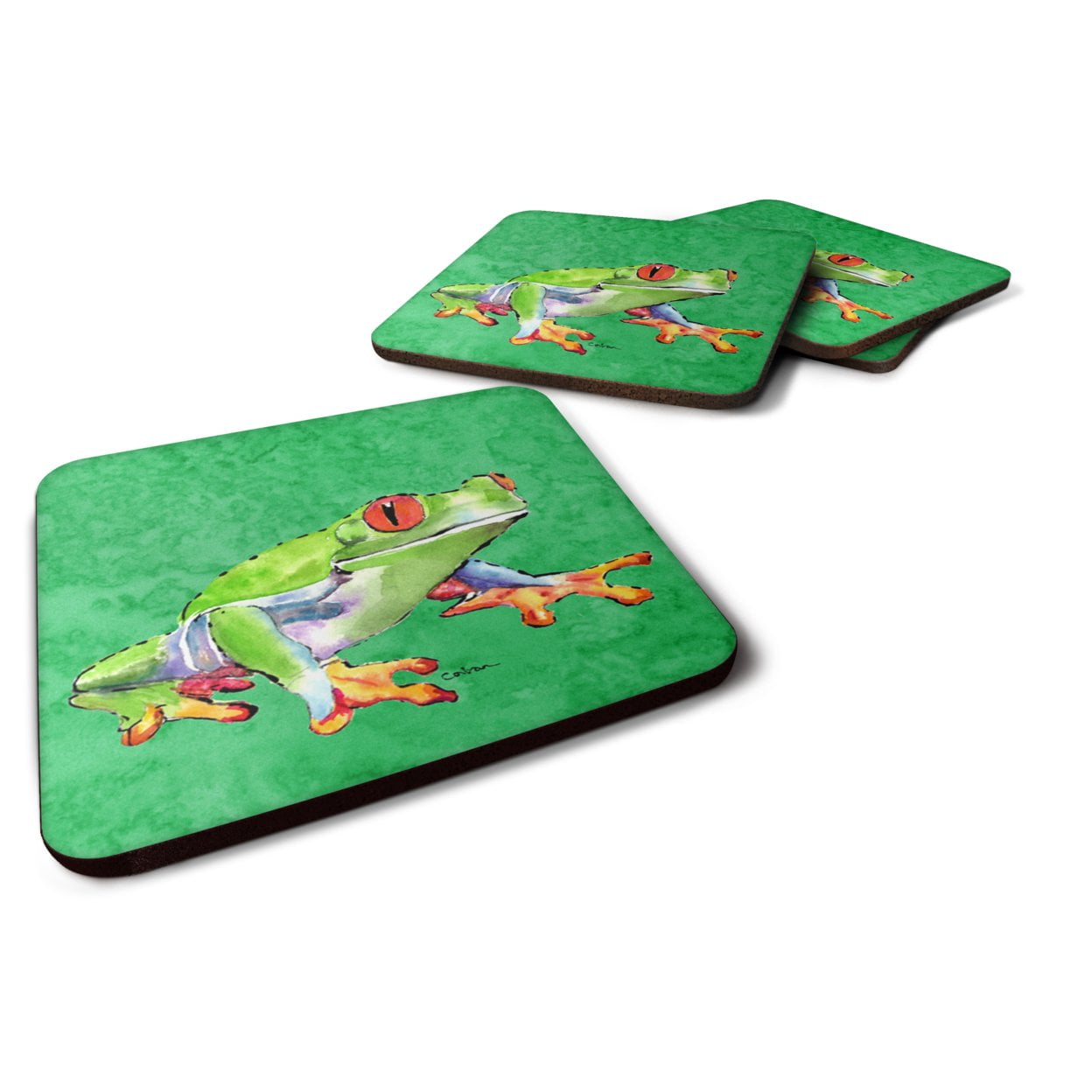 Frog Foam Coaster Set of 4 - Walmart.com