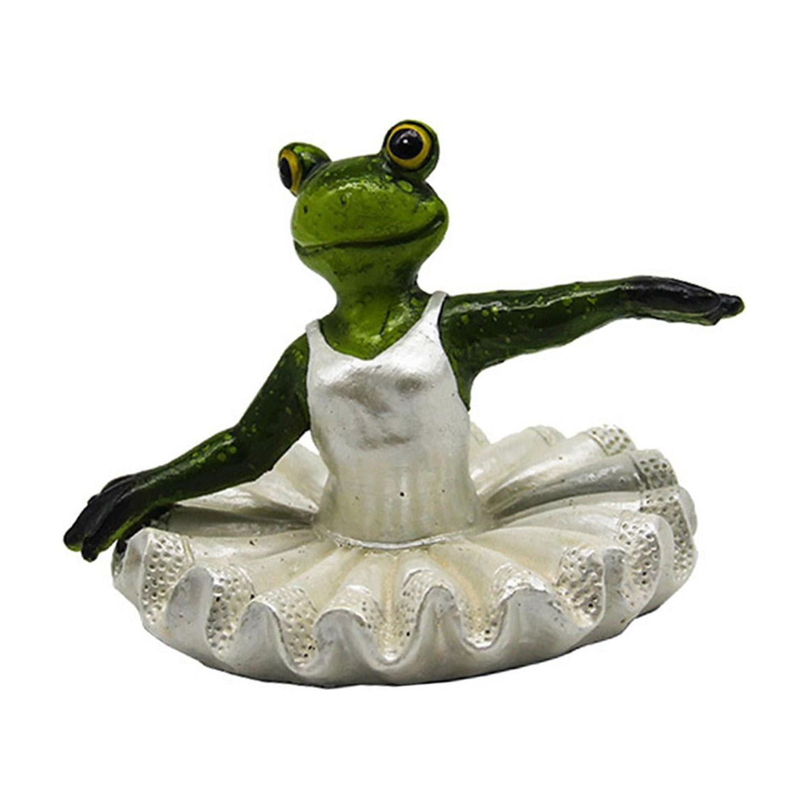 Frog Garden Statue, Water Floating Pond Decoration, Cute Frog Statue ...