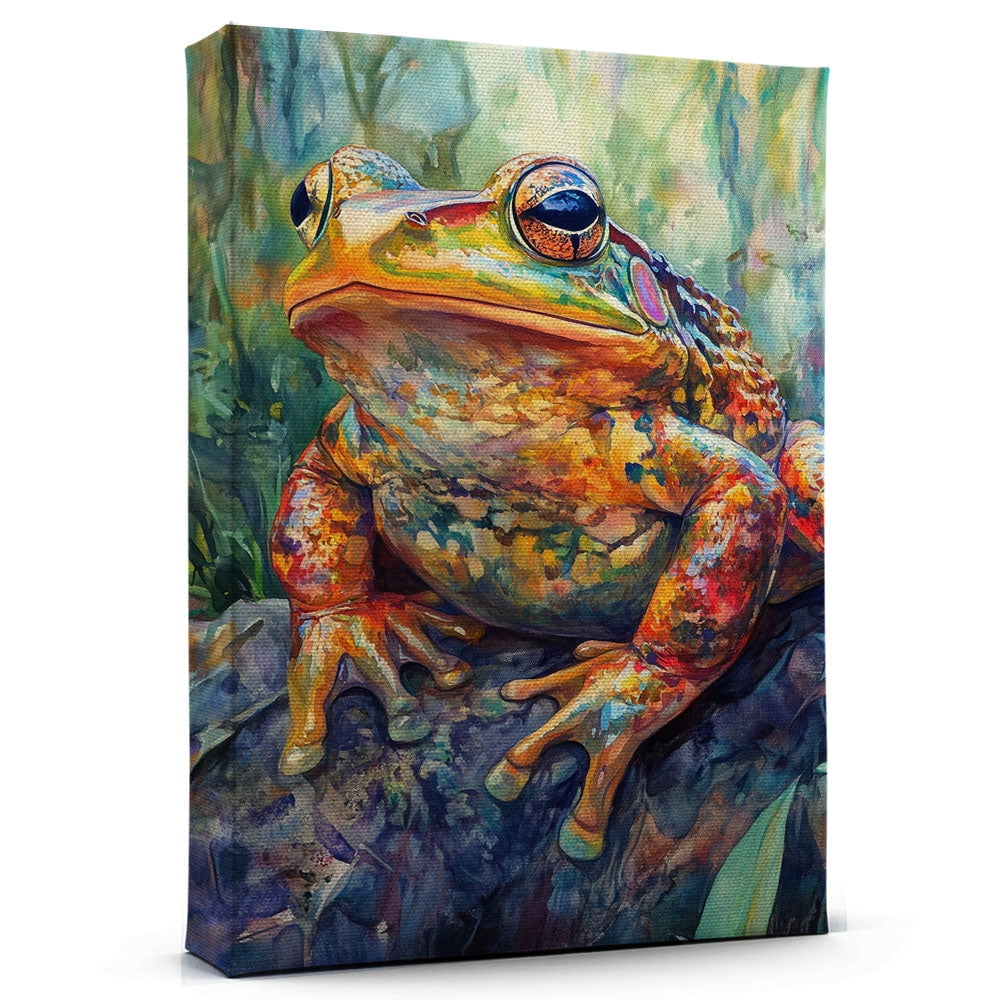 Frog Giant African Bullfrog Pictures Wall Decor - Colorful Frog Giant ...