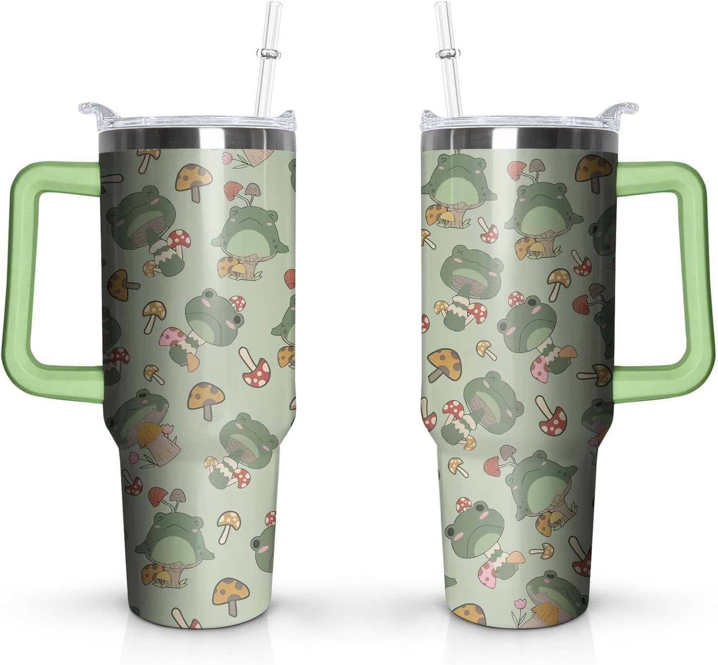 Frog Gifts, Frog Tumblers 40 Oz Tumbler with Handle, Frogs Gifts for ...