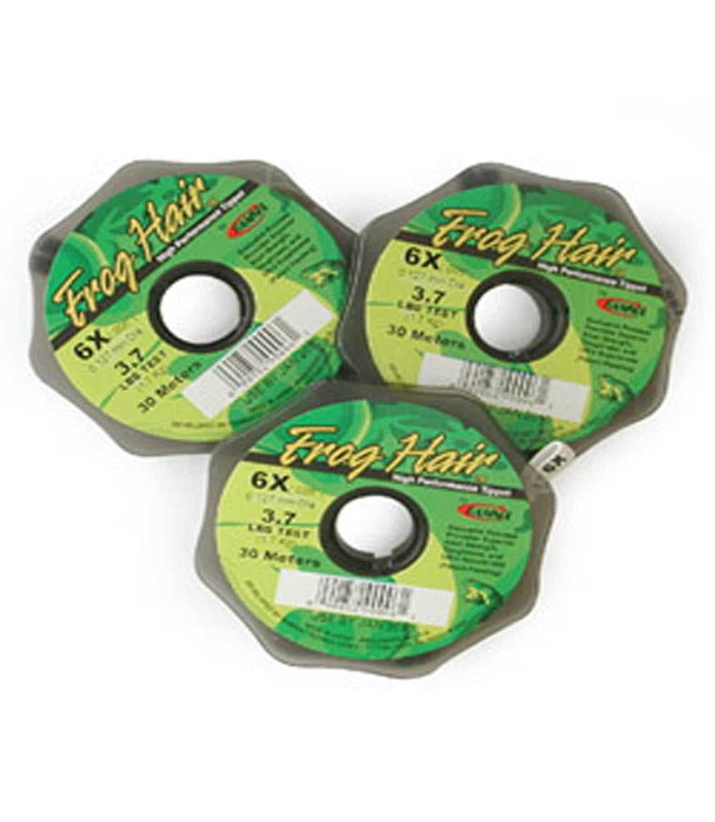 Frog Hair Tippet / Leader Material 75M Guide Spool .019-42lb - Fly ...