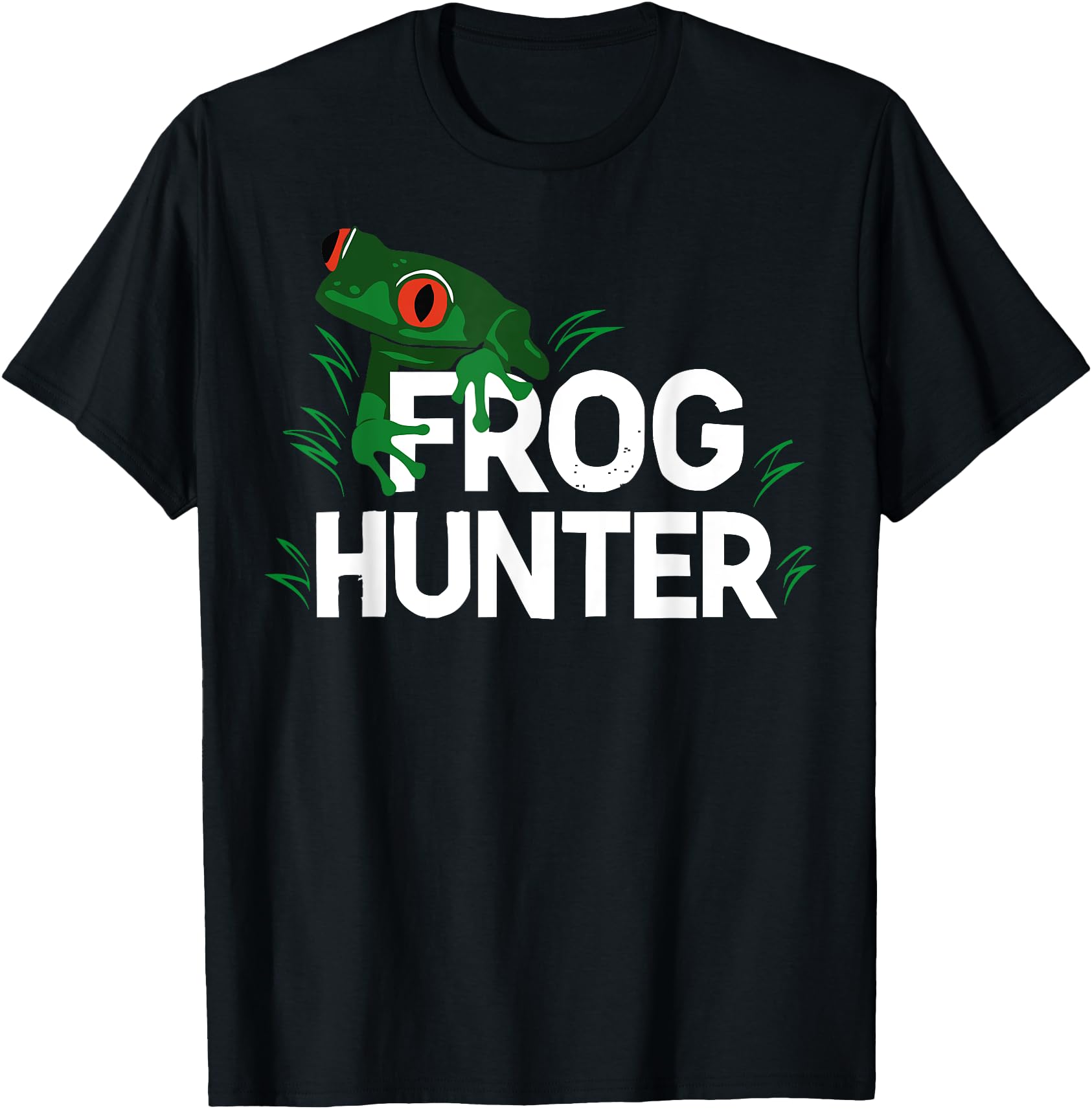 Frog Hunter Gift Little Amphibian Catcher Unisex T-Shirt,Ash Grey color ...