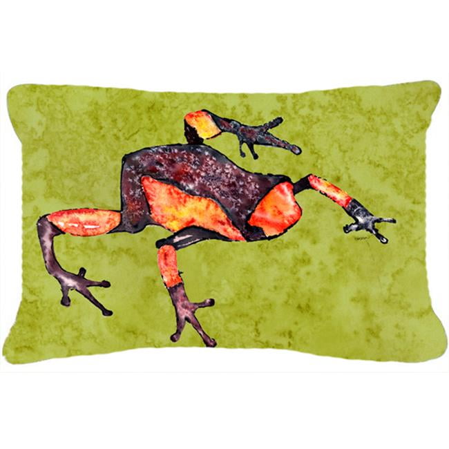 Frog Indoor & Outdoor Fabric Decorative Pillow - Walmart.com