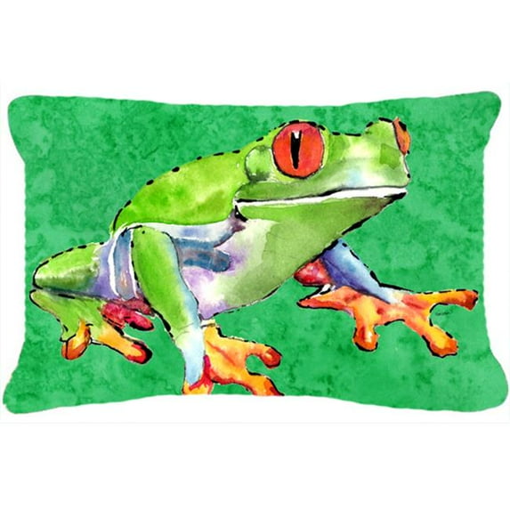Frog Indoor & Outdoor Fabric Decorative Pillow - Walmart.com