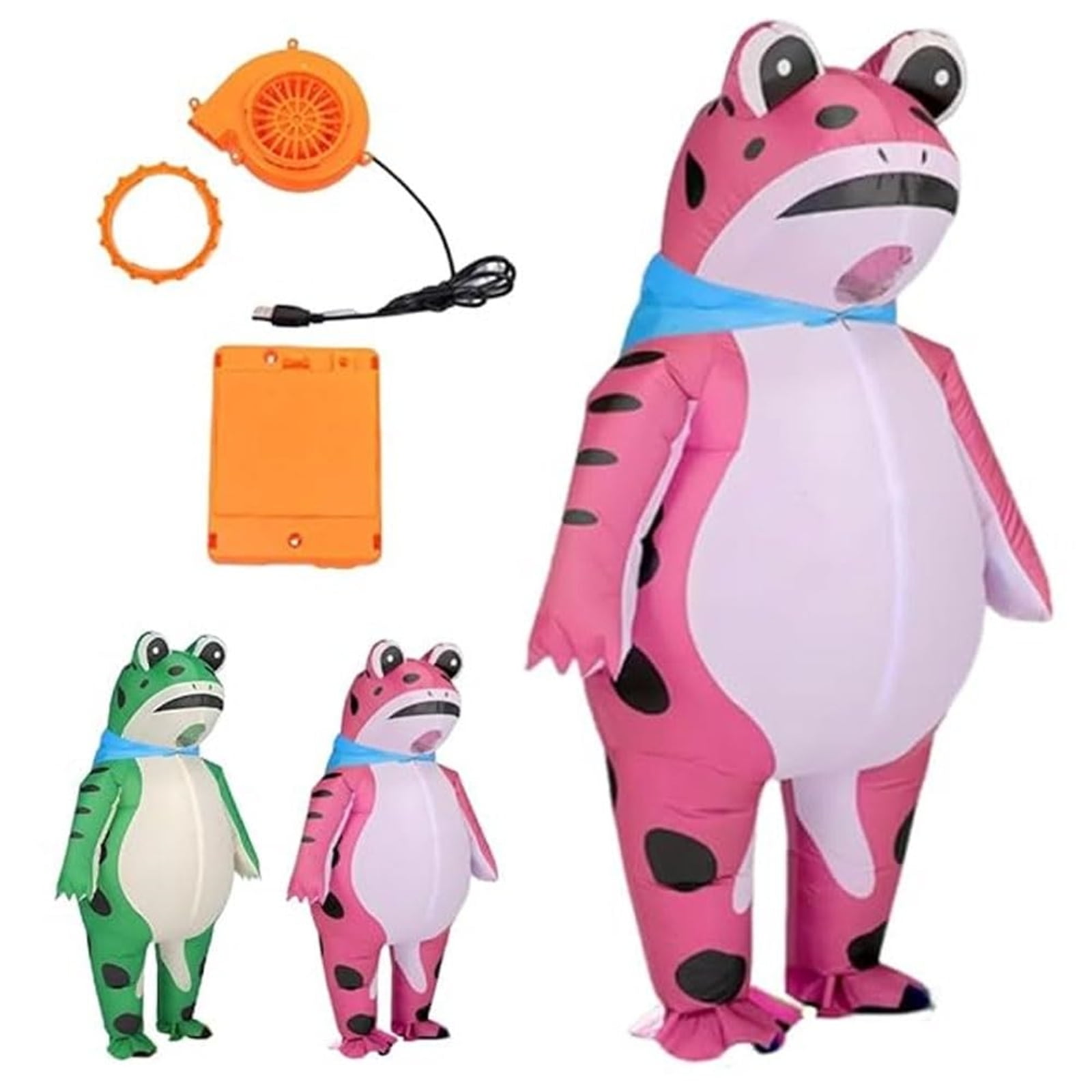 Frog Inflatable Jumpsuit, Funny Full Body Inflatable Frog Bodysuit ...