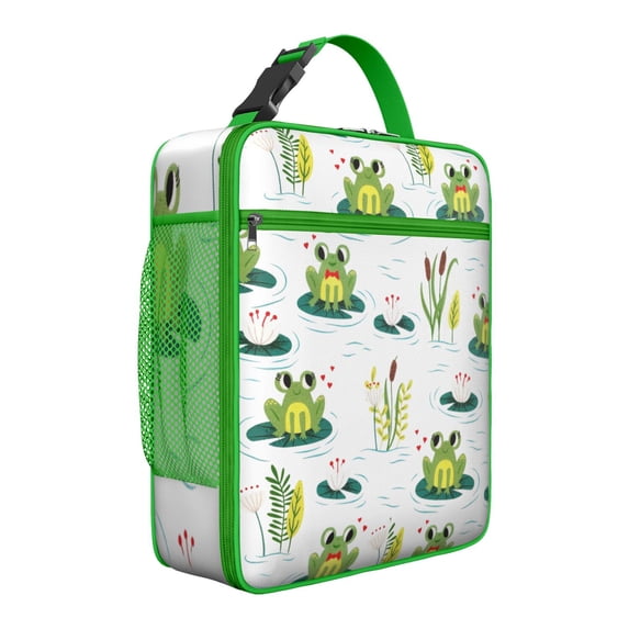 Frog Insulated Lunch Bag – Waterproof Soft Cooler Tote for Travel ...