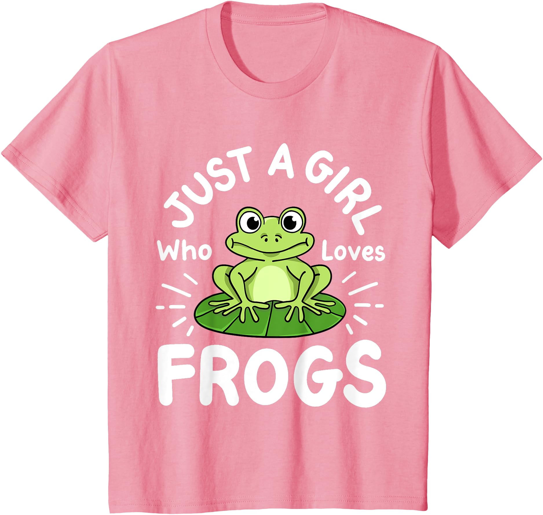 Frog Just a Girl Who Loves Frogs Youth Toddler T-Shirt,Sand color,size ...