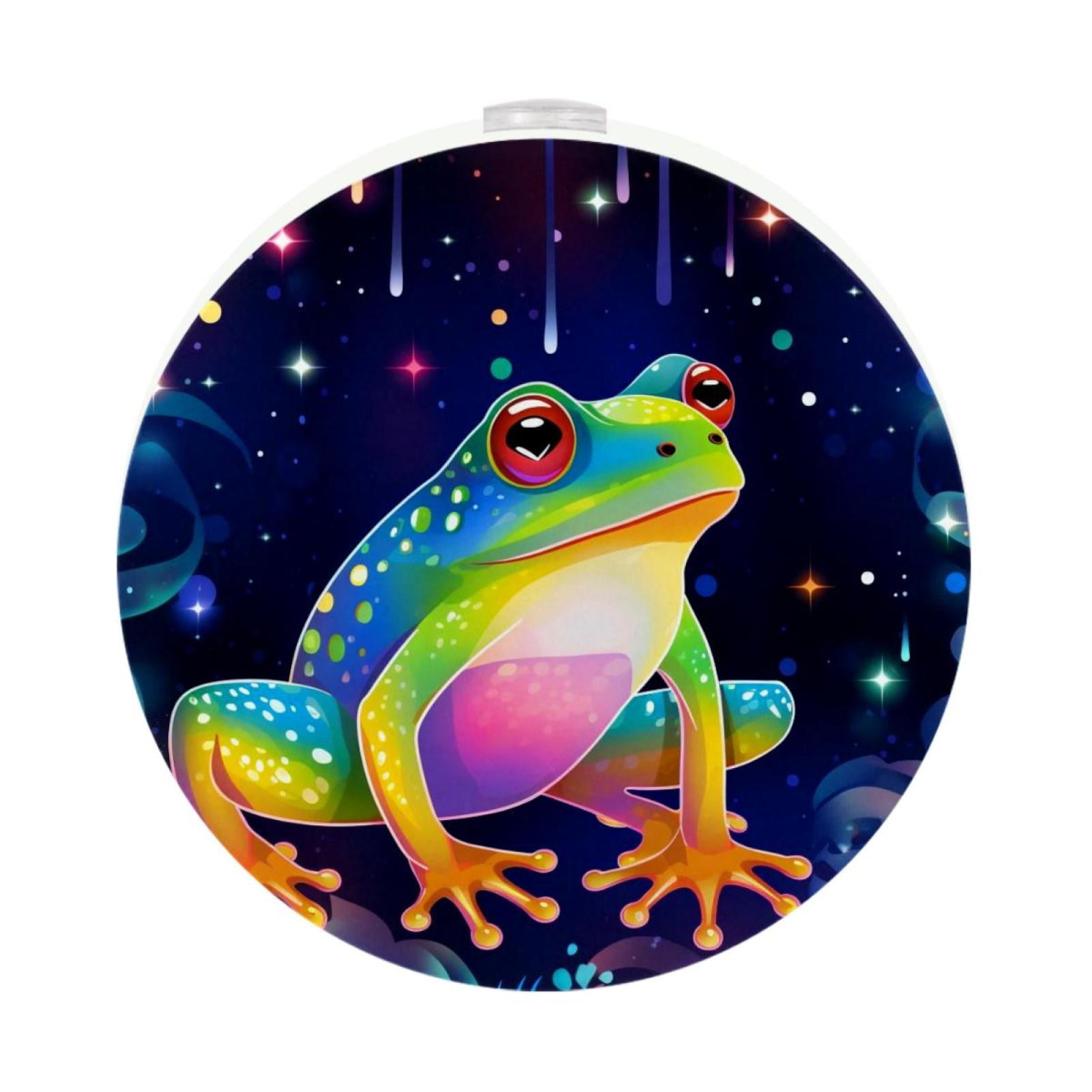 Frog LED Round Night Light-2PCS Ultra Bright Candle Battery Powered for ...