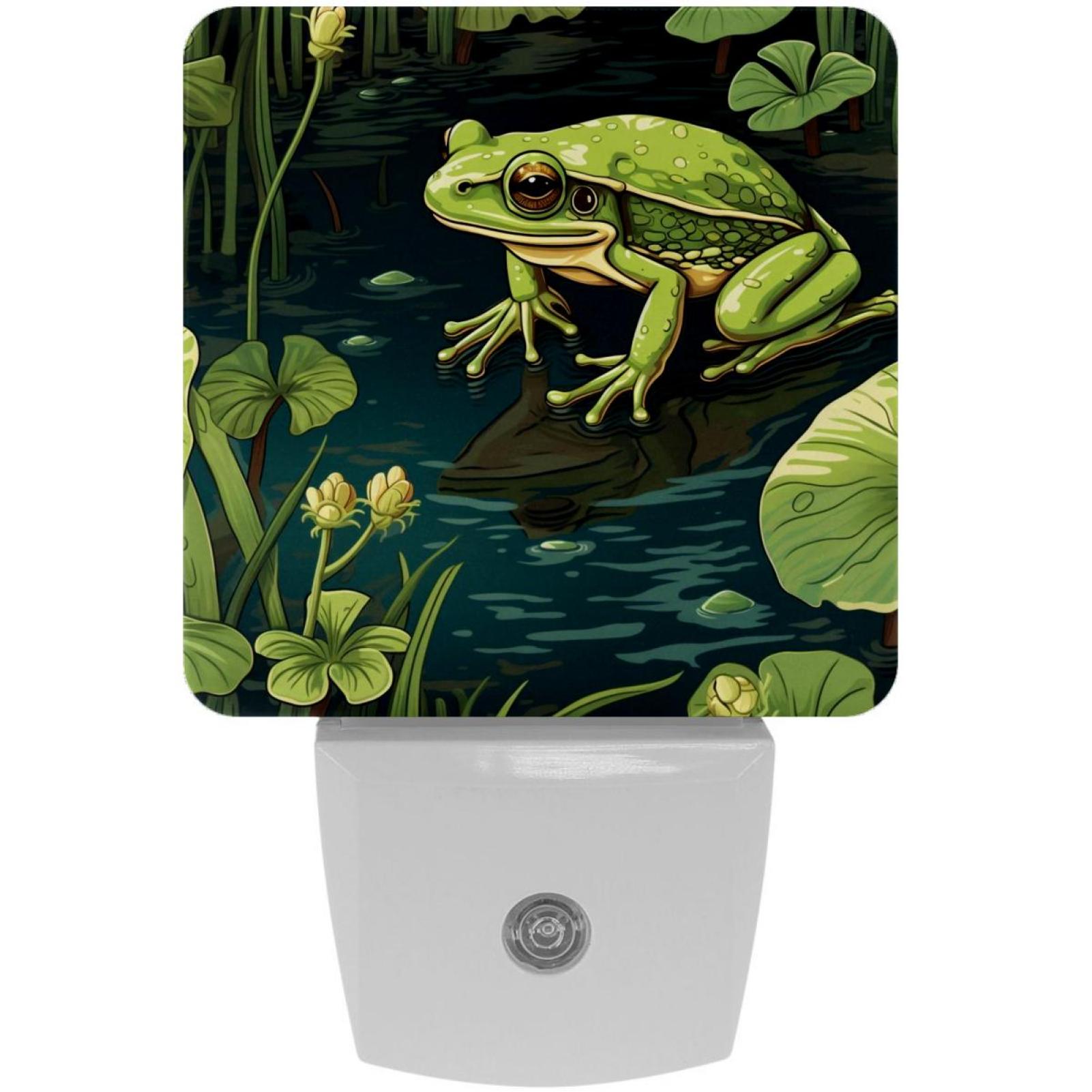 Frog LED Square Night Lights - Energy Efficient and Sleek Design - for ...