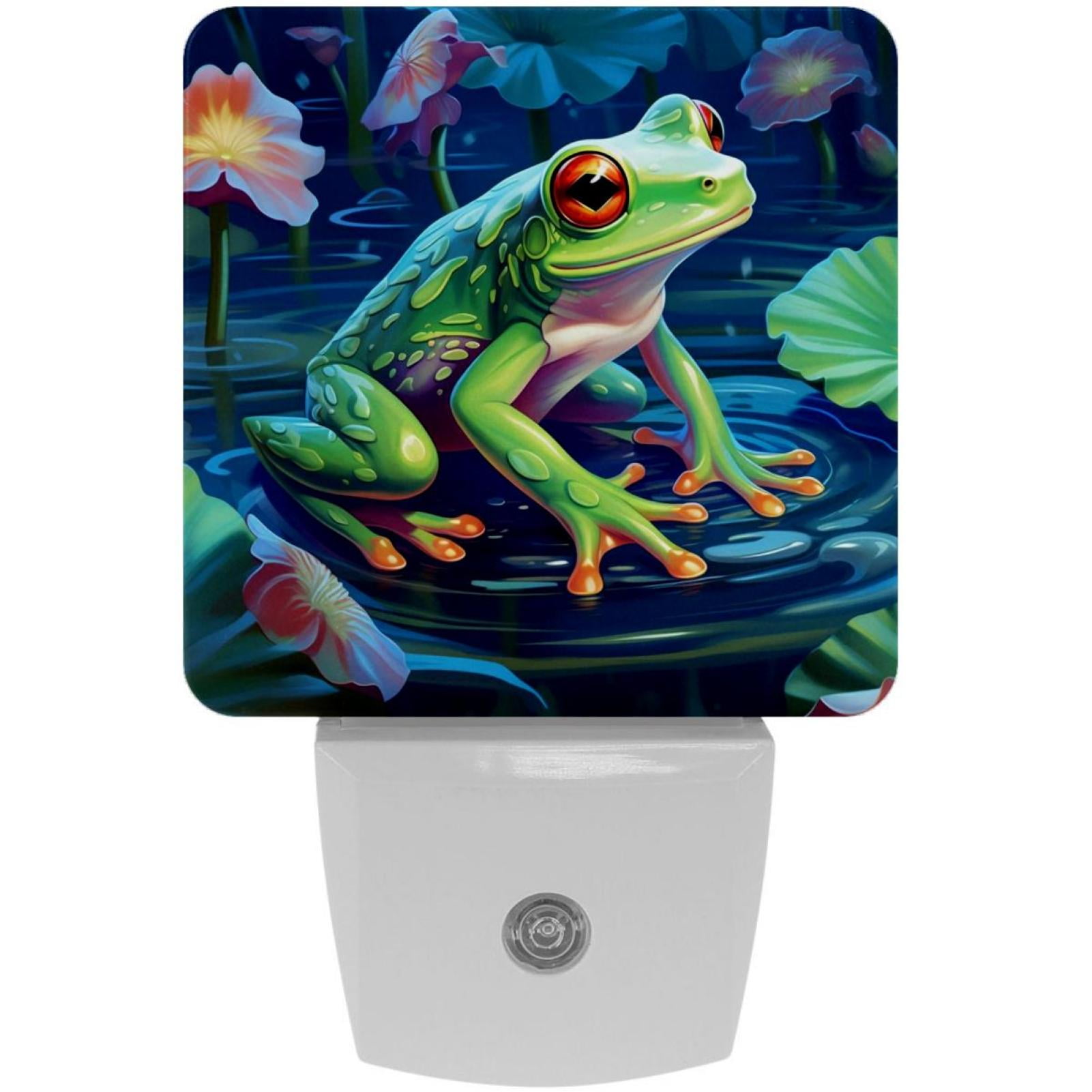 Frog LED Square Night Lights - Energy Efficient and Sleek Design - for ...