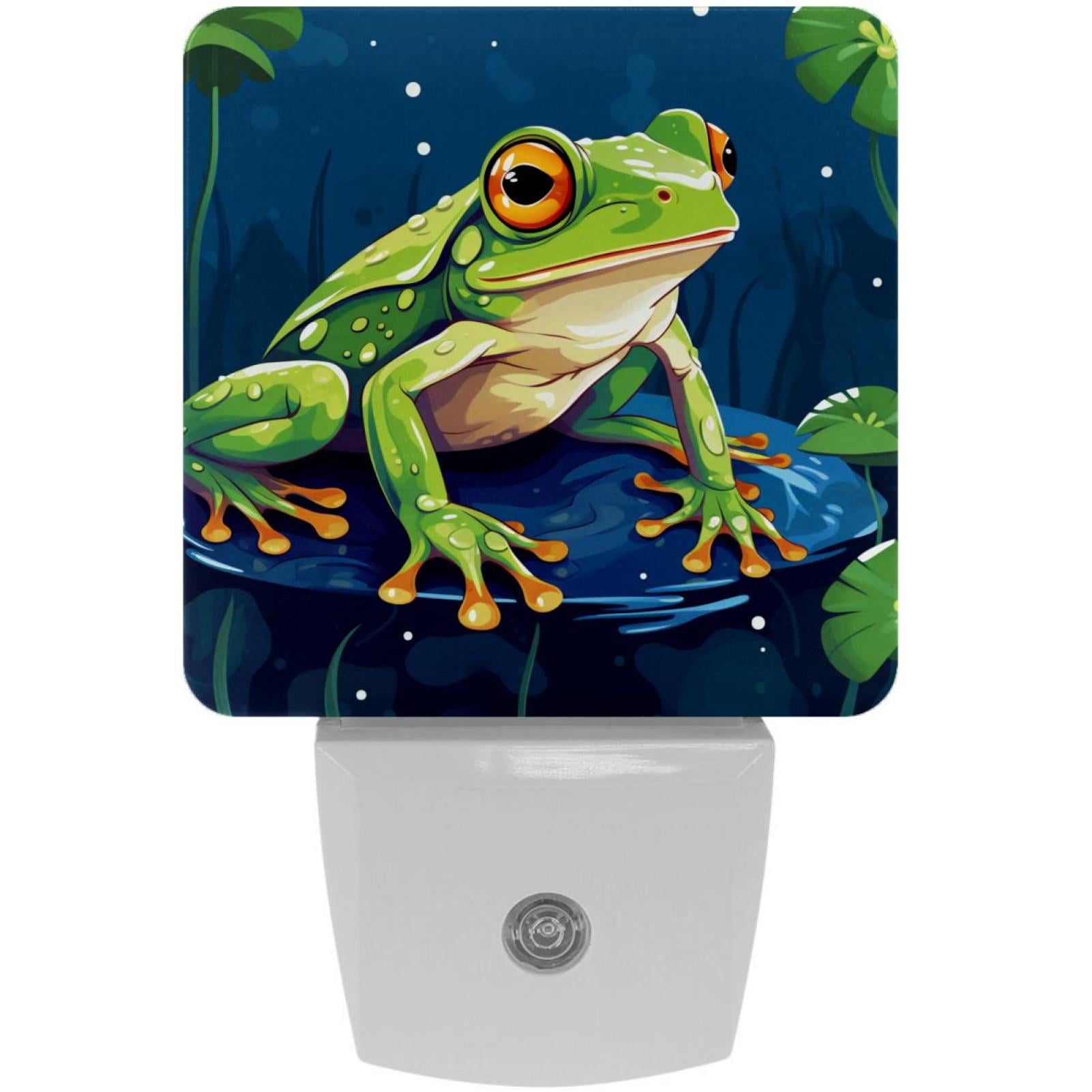 Frog LED Square Night Lights - Energy Efficient and Stylish Bedroom ...