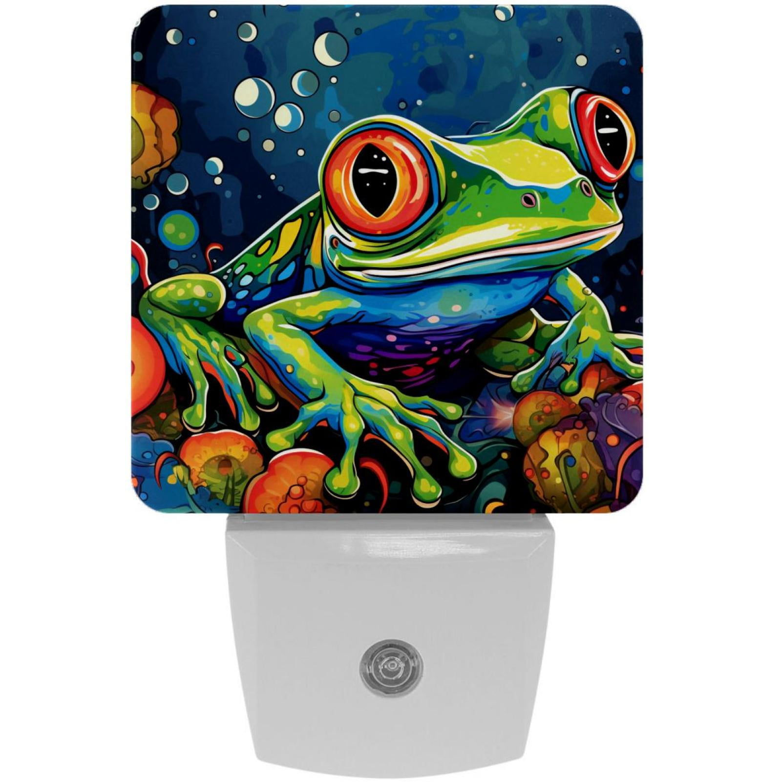 Frog LED Square Night Lights - Energy Efficient and Stylish Bedroom ...