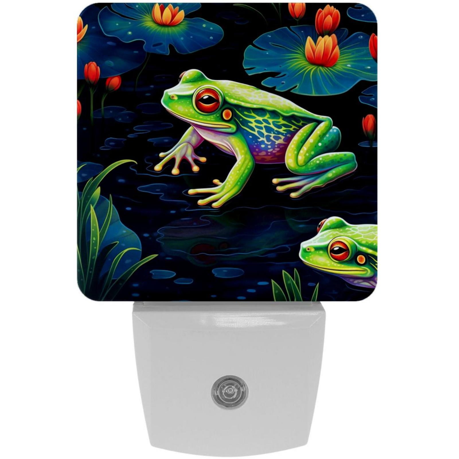 Frog LED Square Night Lights - Energy Efficient and Stylish Bedroom ...