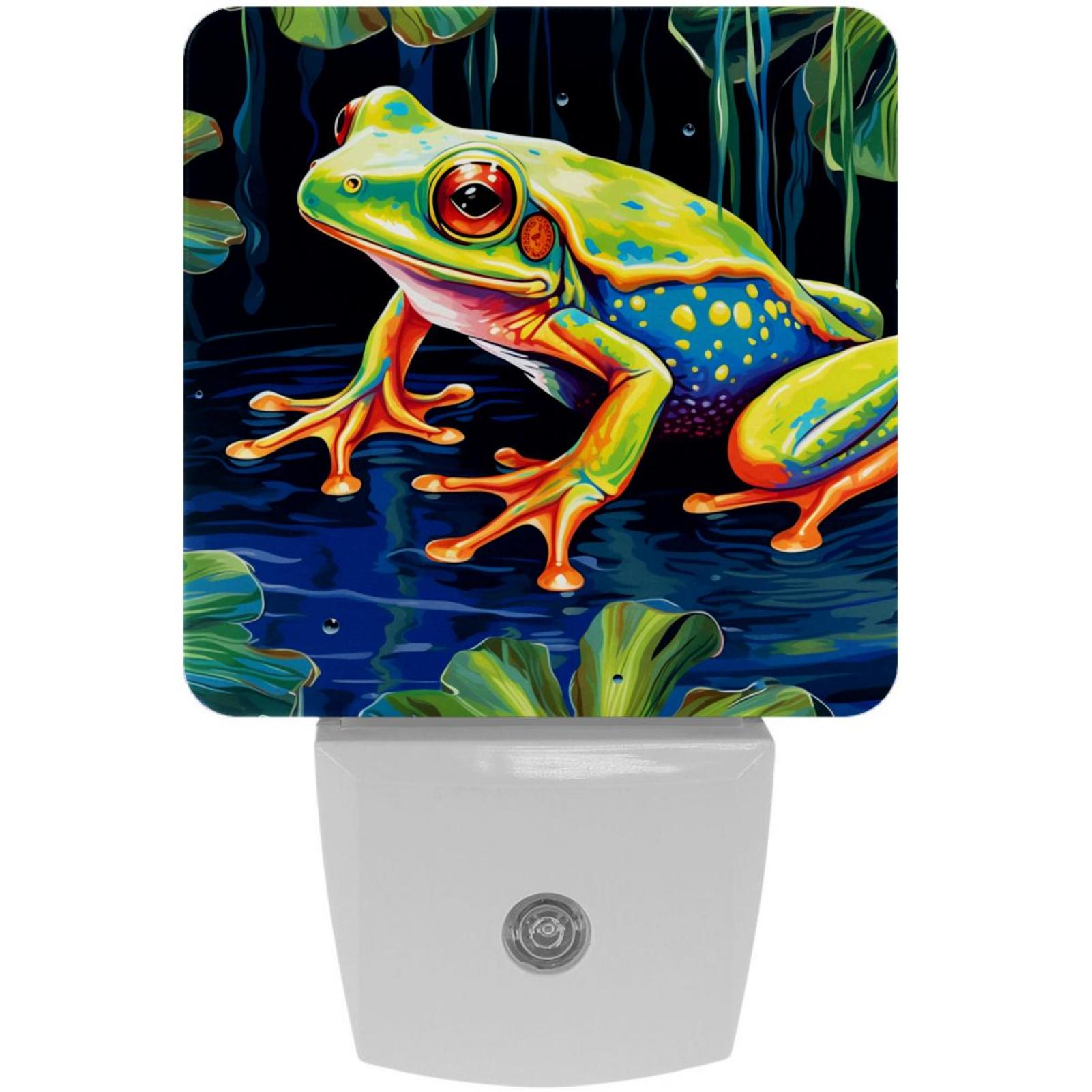 Frog LED Square Night Lights - Energy Efficient and Stylish Bedroom ...