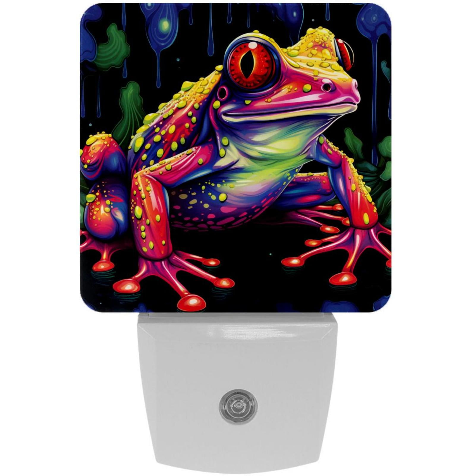 Frog LED Square Night Lights - Modern Design, Energy Efficient Indoor ...