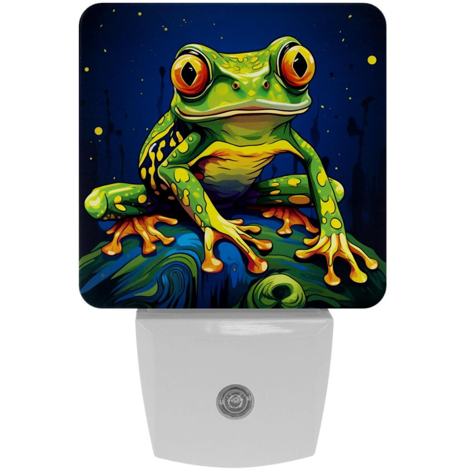Frog LED Square Night Lights - Modern Design, Energy Efficient Indoor ...