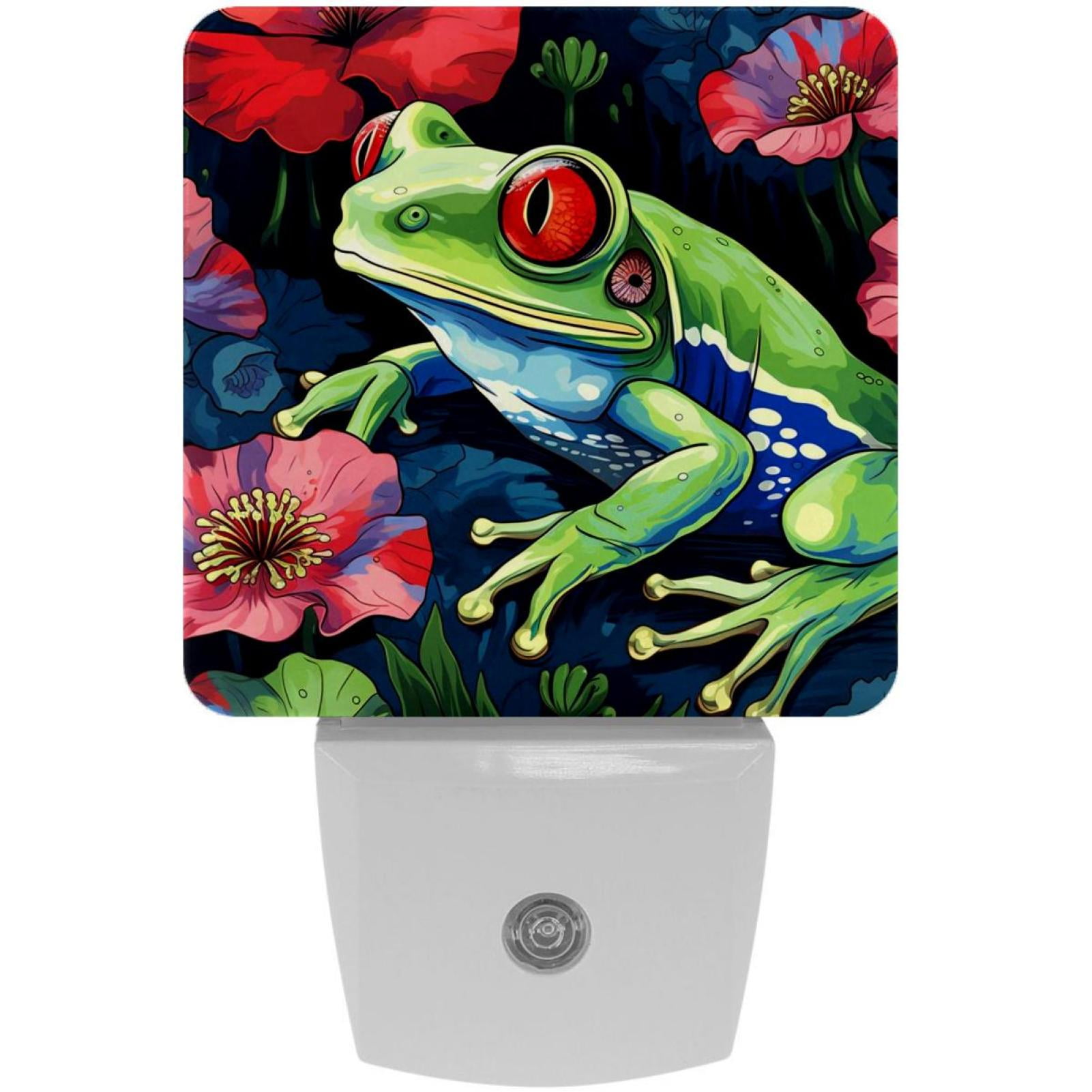 Frog LED Square Night Lights - Modern Design, Energy Efficient Indoor ...
