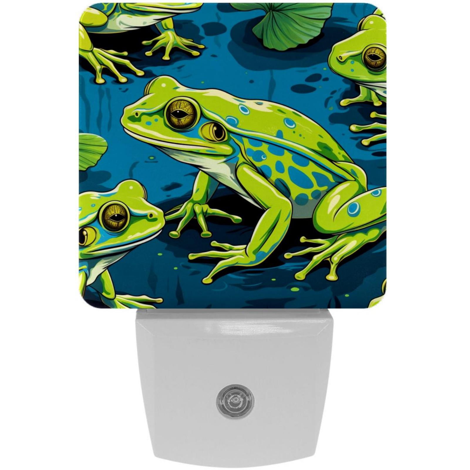 Frog LED Square Night Lights - Modern and Versatile Plug-in Lighting ...