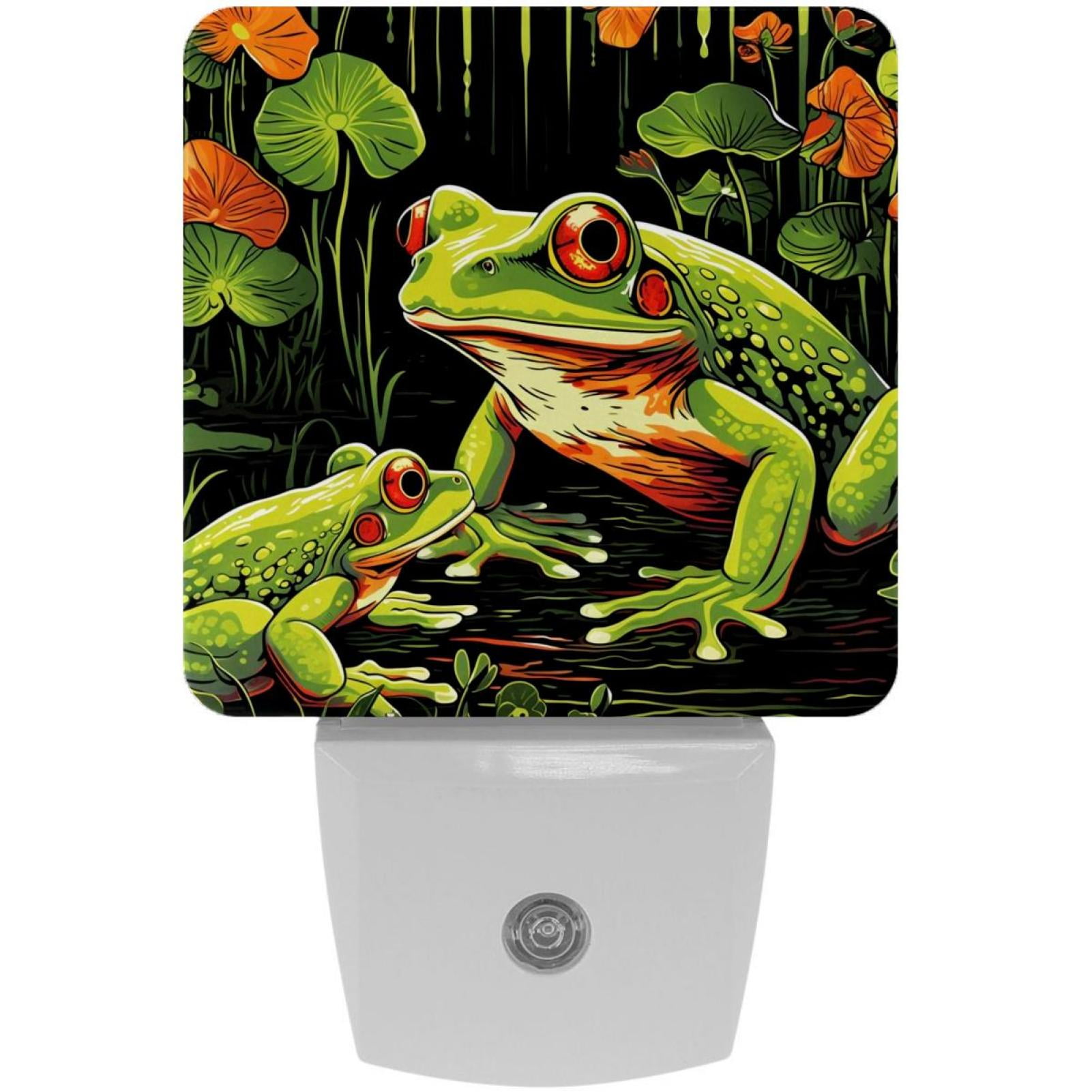 Frog LED Square Night Lights - Modern and Versatile Plug-in Lighting ...