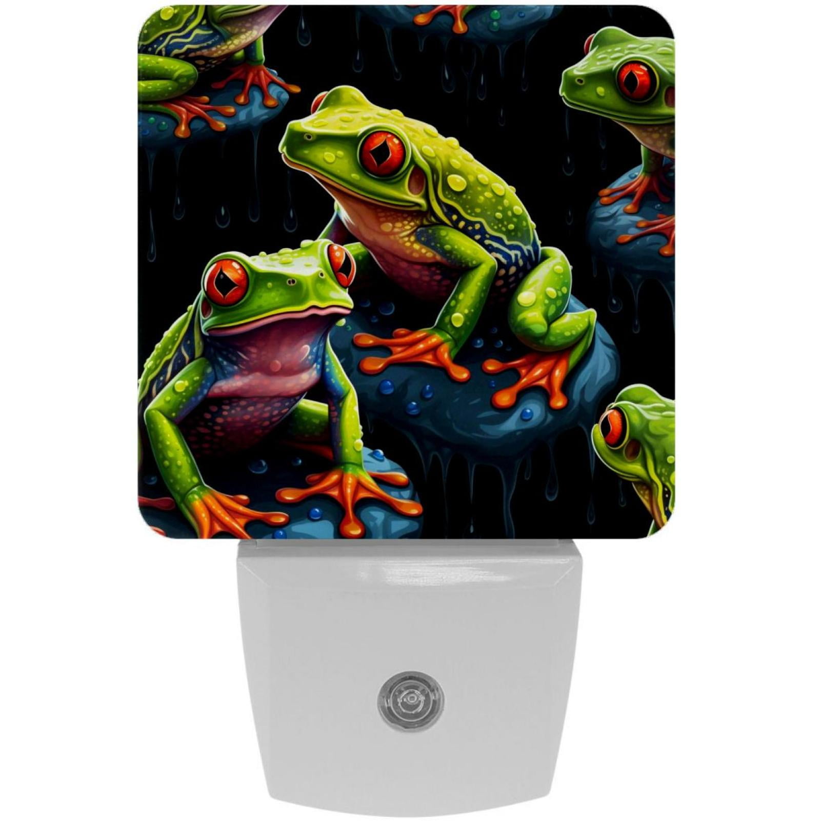 Frog LED Square Night Lights - Modern and Versatile Plug-in Lighting ...