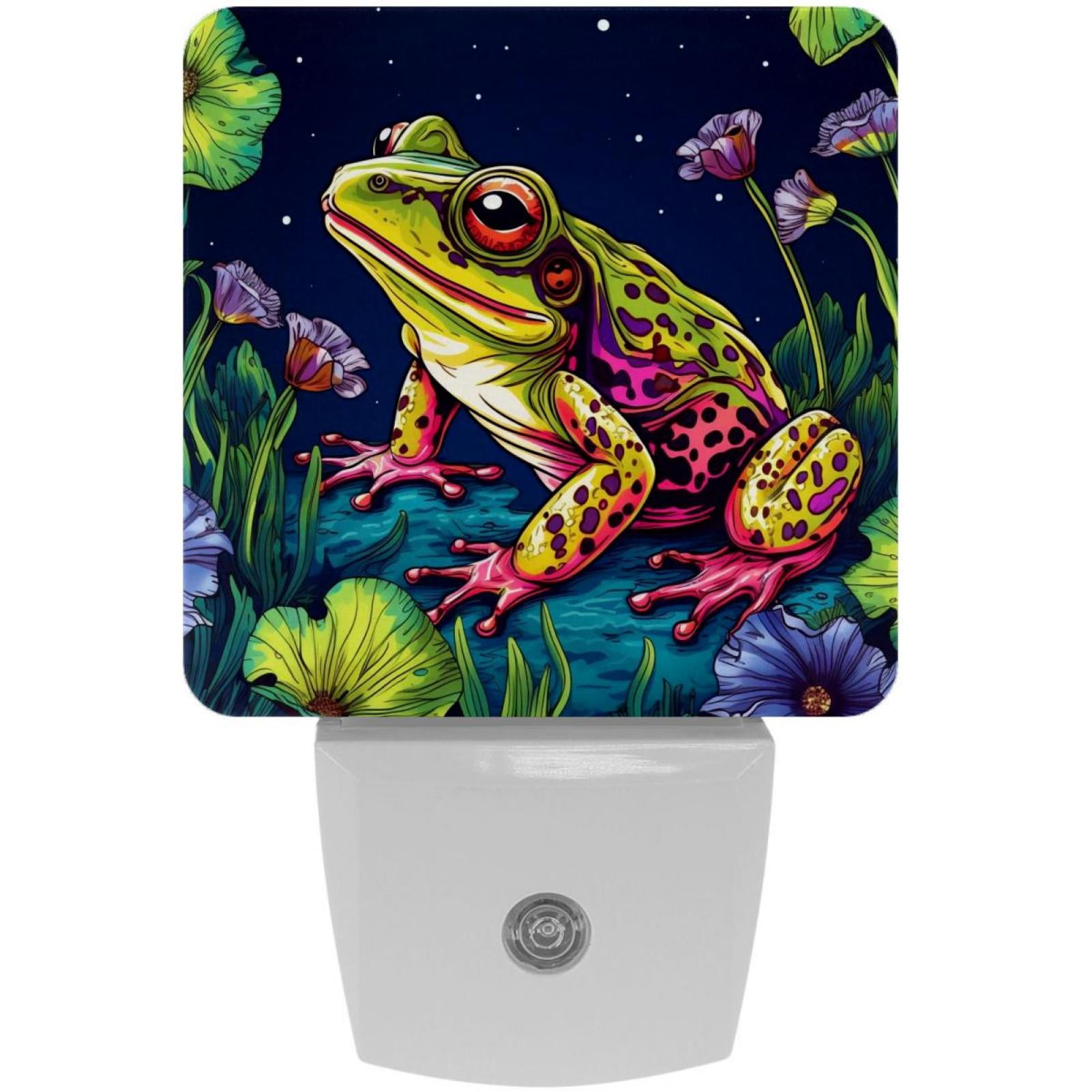 Frog LED Square Night Lights - Modern and Versatile Plug-in Lighting ...