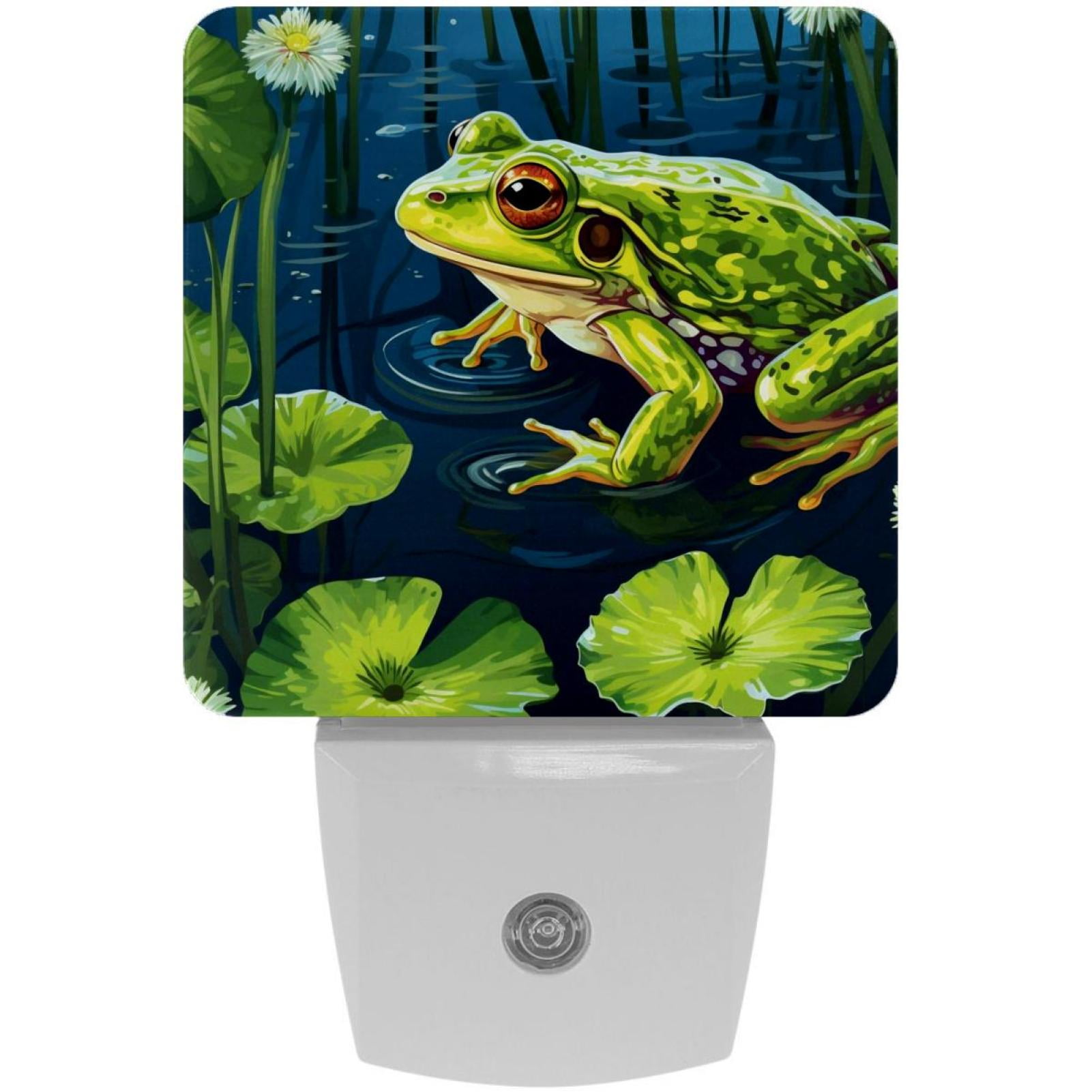Frog LED Square Night Lights - Small and Bright Illumination for Your ...