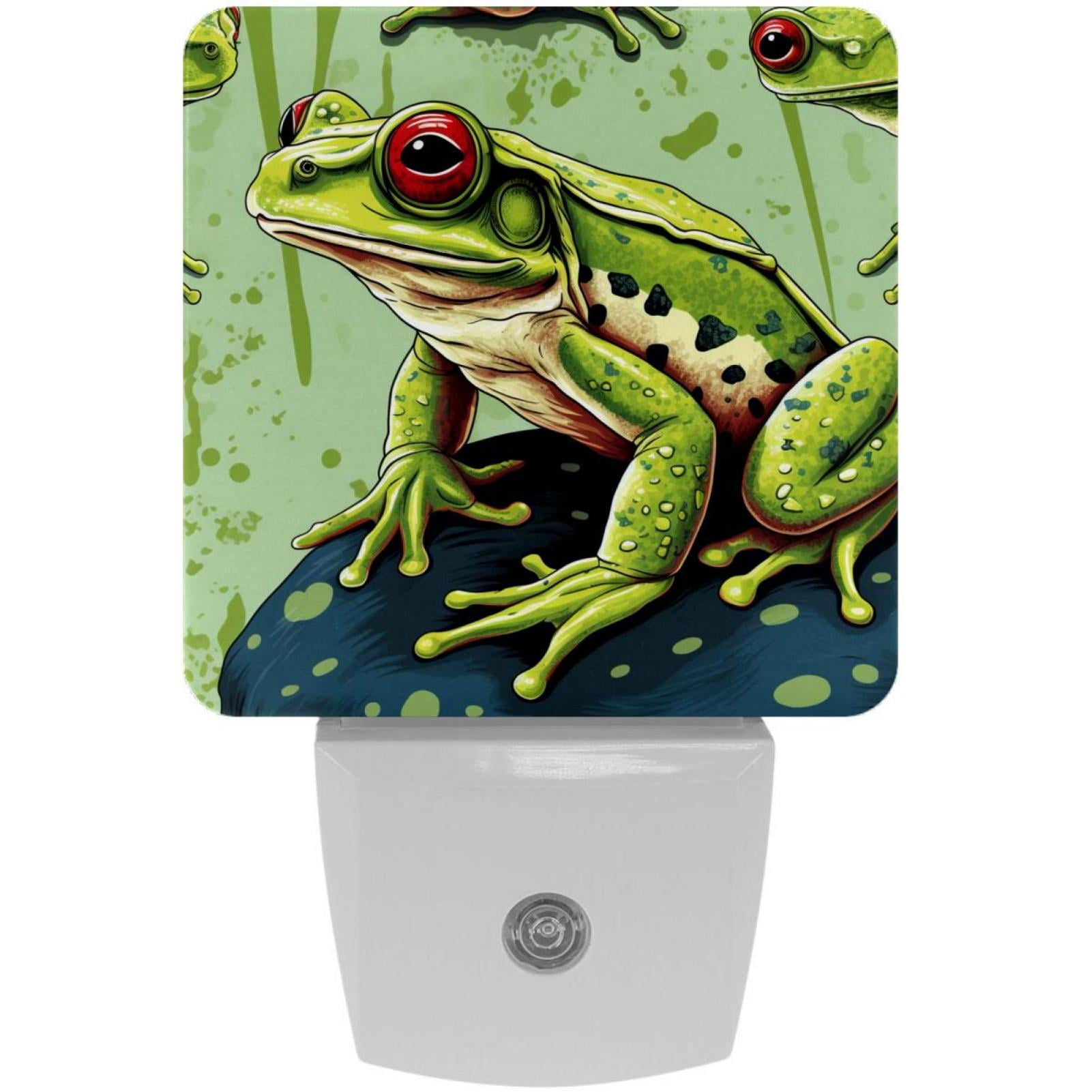 Frog LED Square Night Lights - Small and Bright Illumination for Your ...